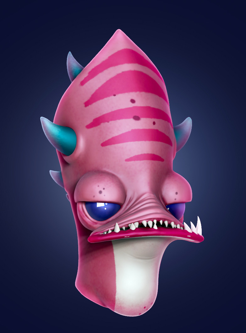 ArtStation - Creature Head