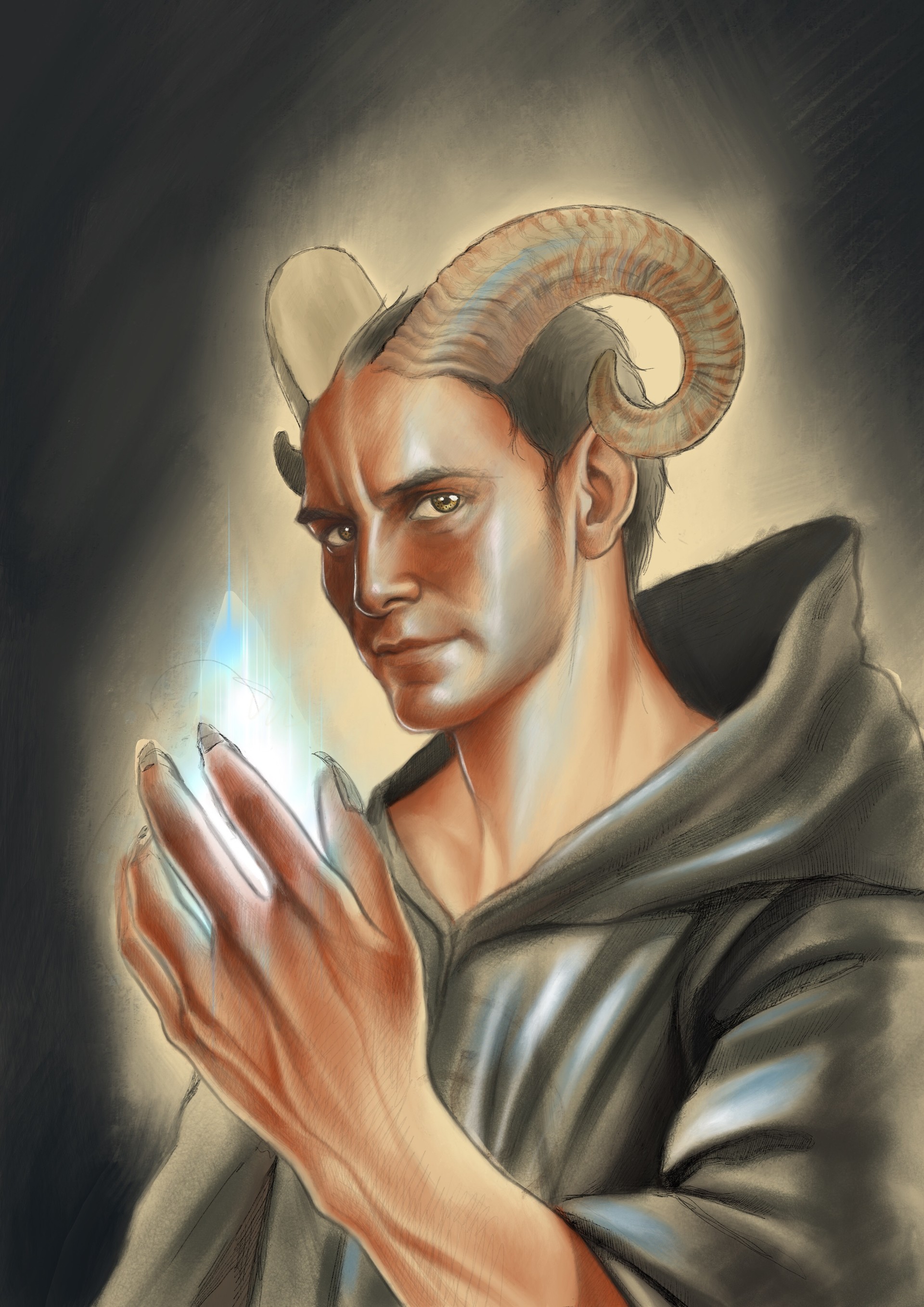 ArtStation - Xirion the Cleric (Work in Progress)