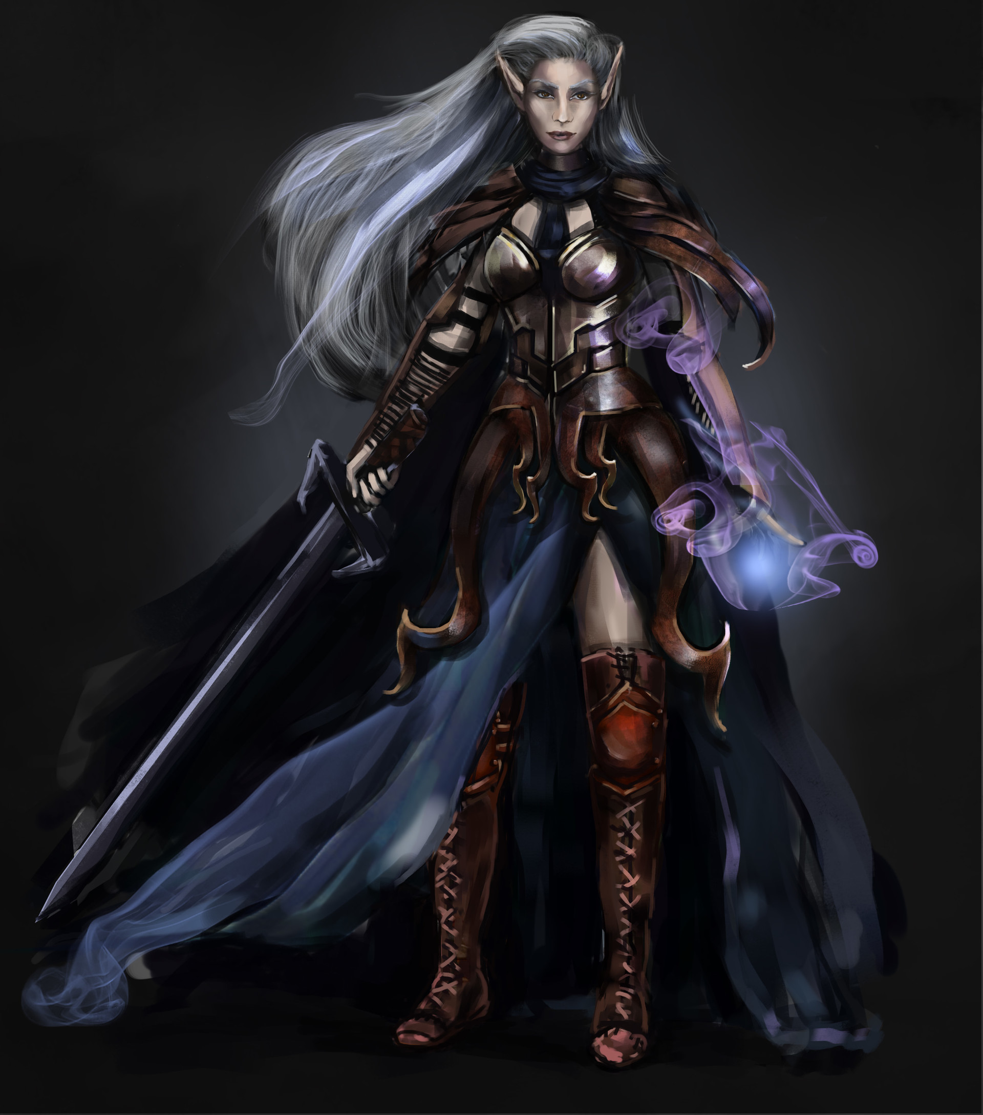 ArtStation - Elf warrior