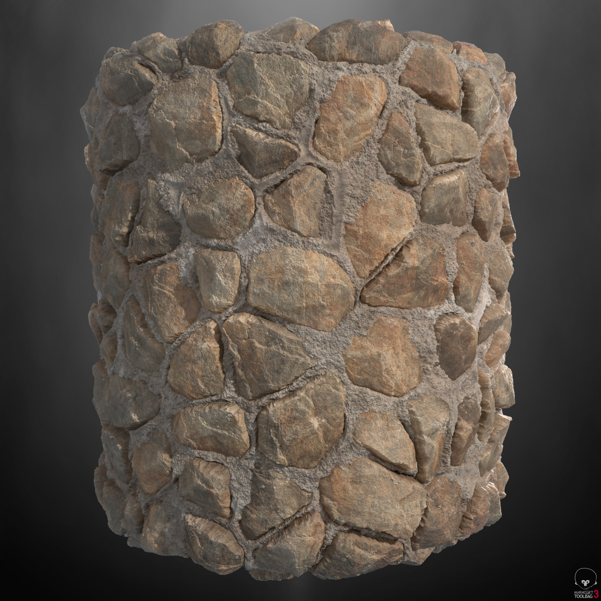 ArtStation - Stone Wall Study - Artstation Masterclass