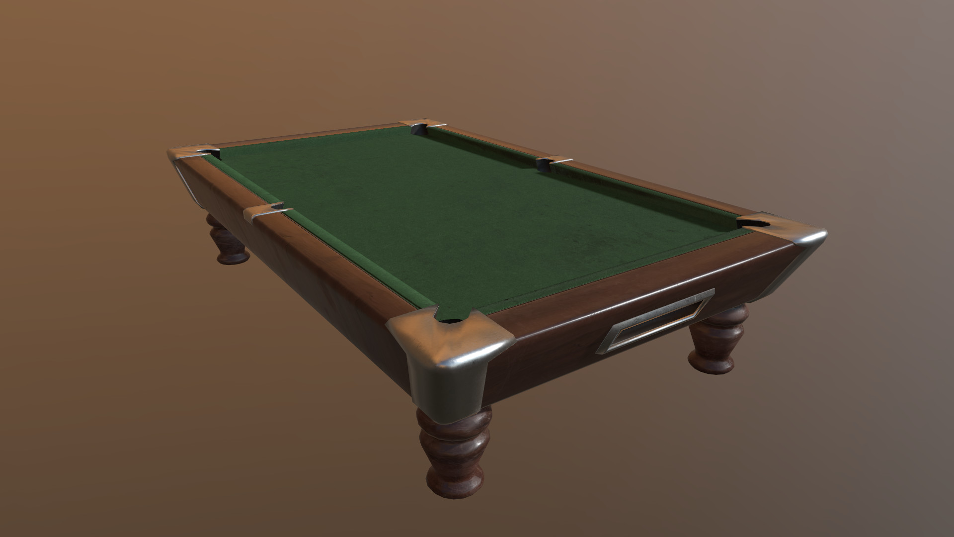 ArtStation - Pool Table
