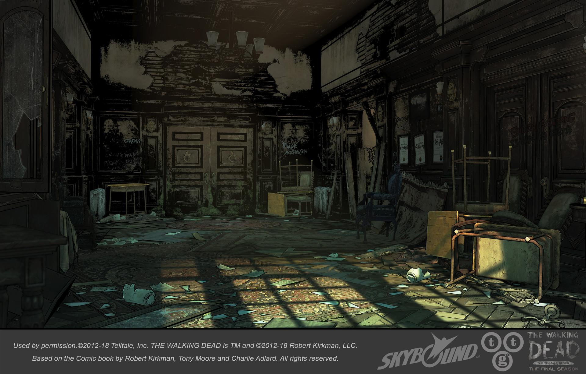 Jan Wyss 3D Artist - The Walking Dead - The Final Season: Boarding ...