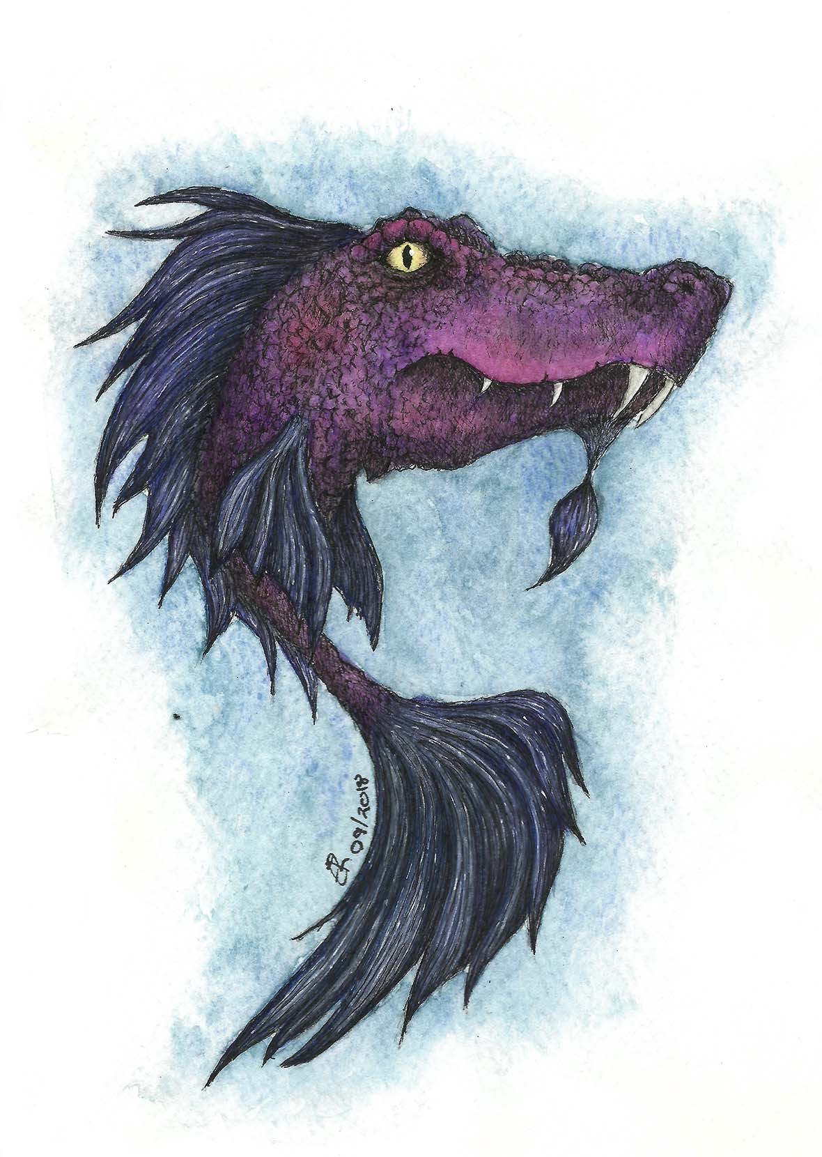 ArtStation - Fish Dragon