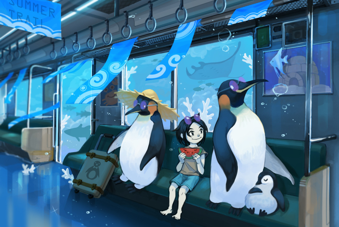 ArtStation - Summer Train