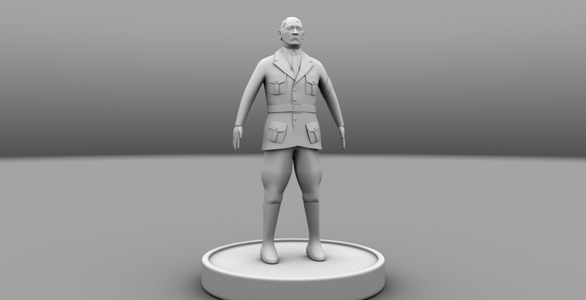 ArtStation - Hitler character_Modeling