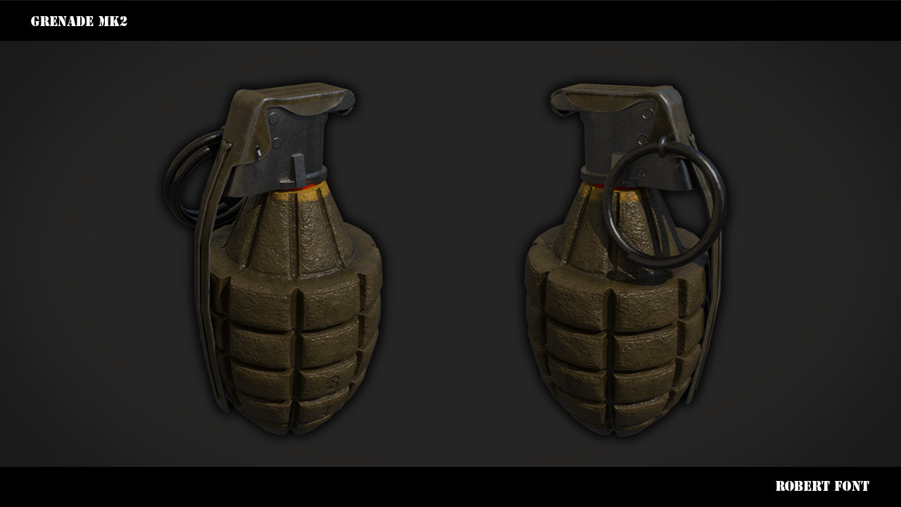 Robert Font - Mk2 Grenade