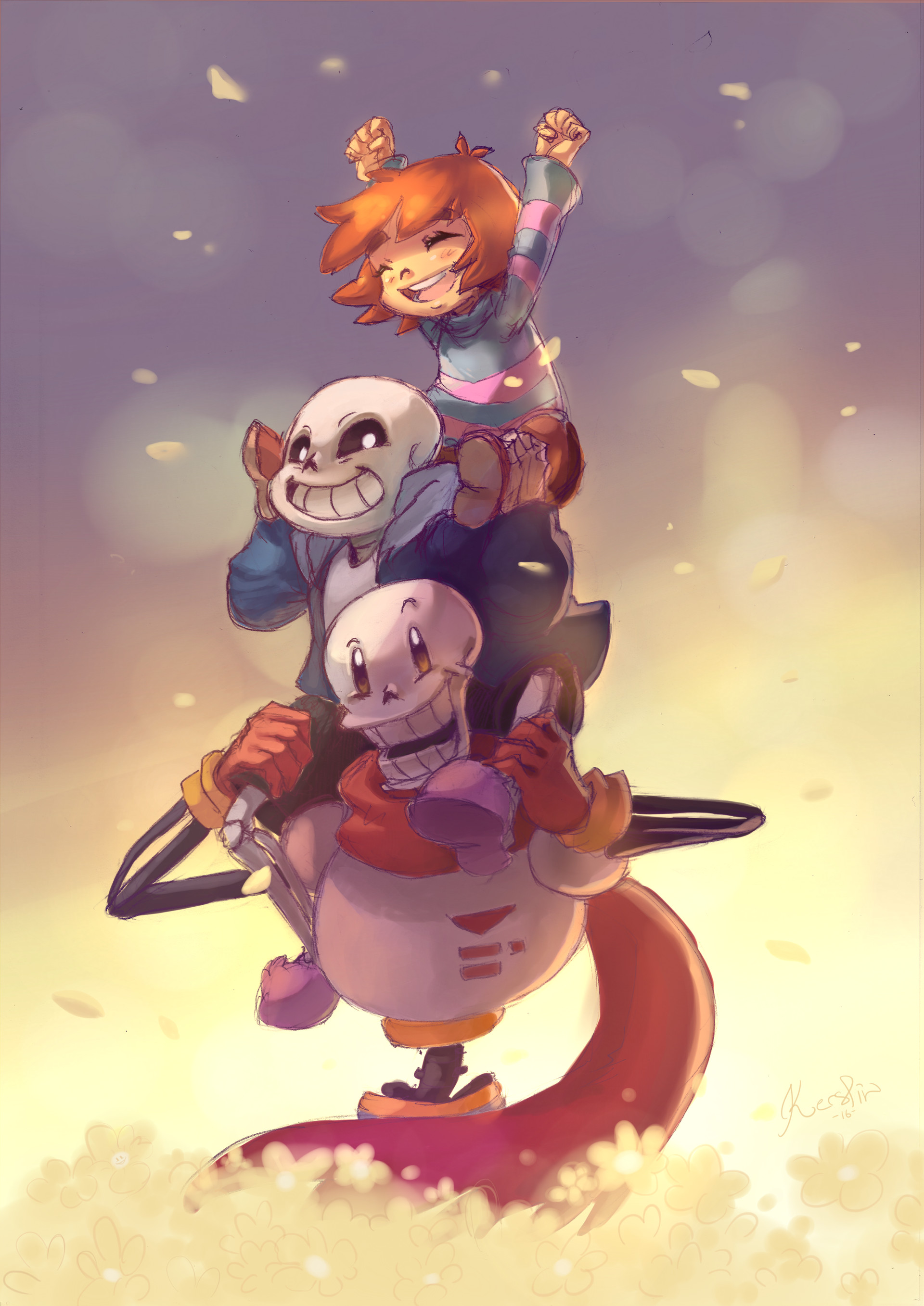 ArtStation Undertale Fan art
