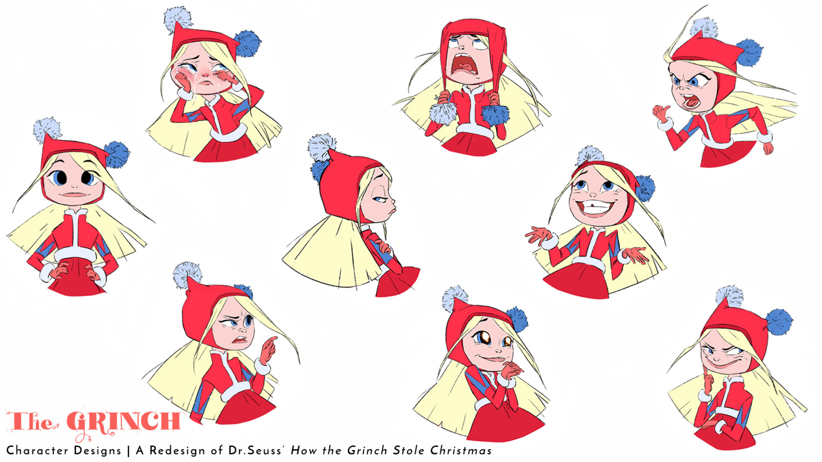 Kimby Arting - 'How The Grinch Stole Christmas' Redesign Project: Cindy ...