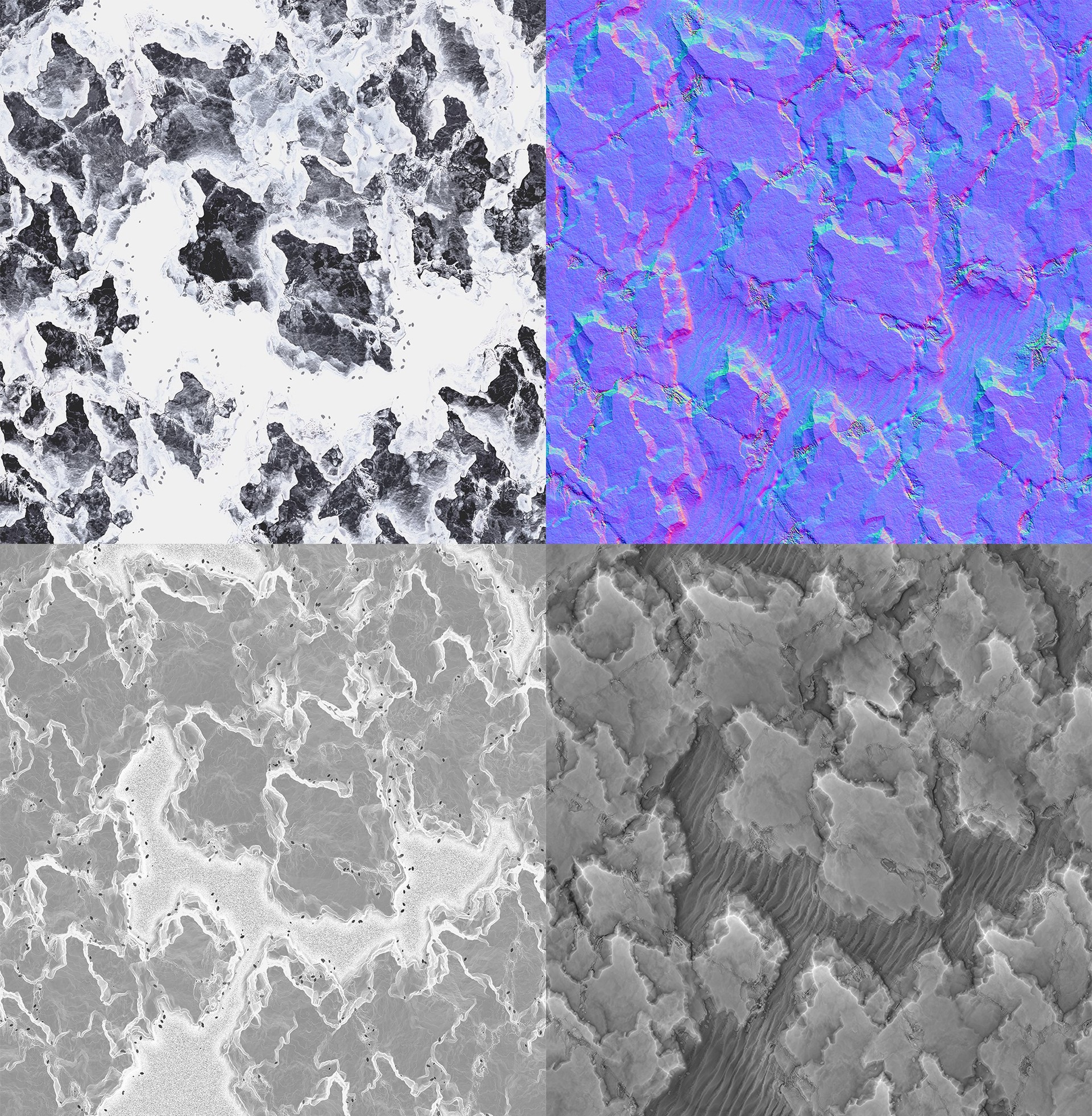 Brandon Parnell - Snowy mountain ground.