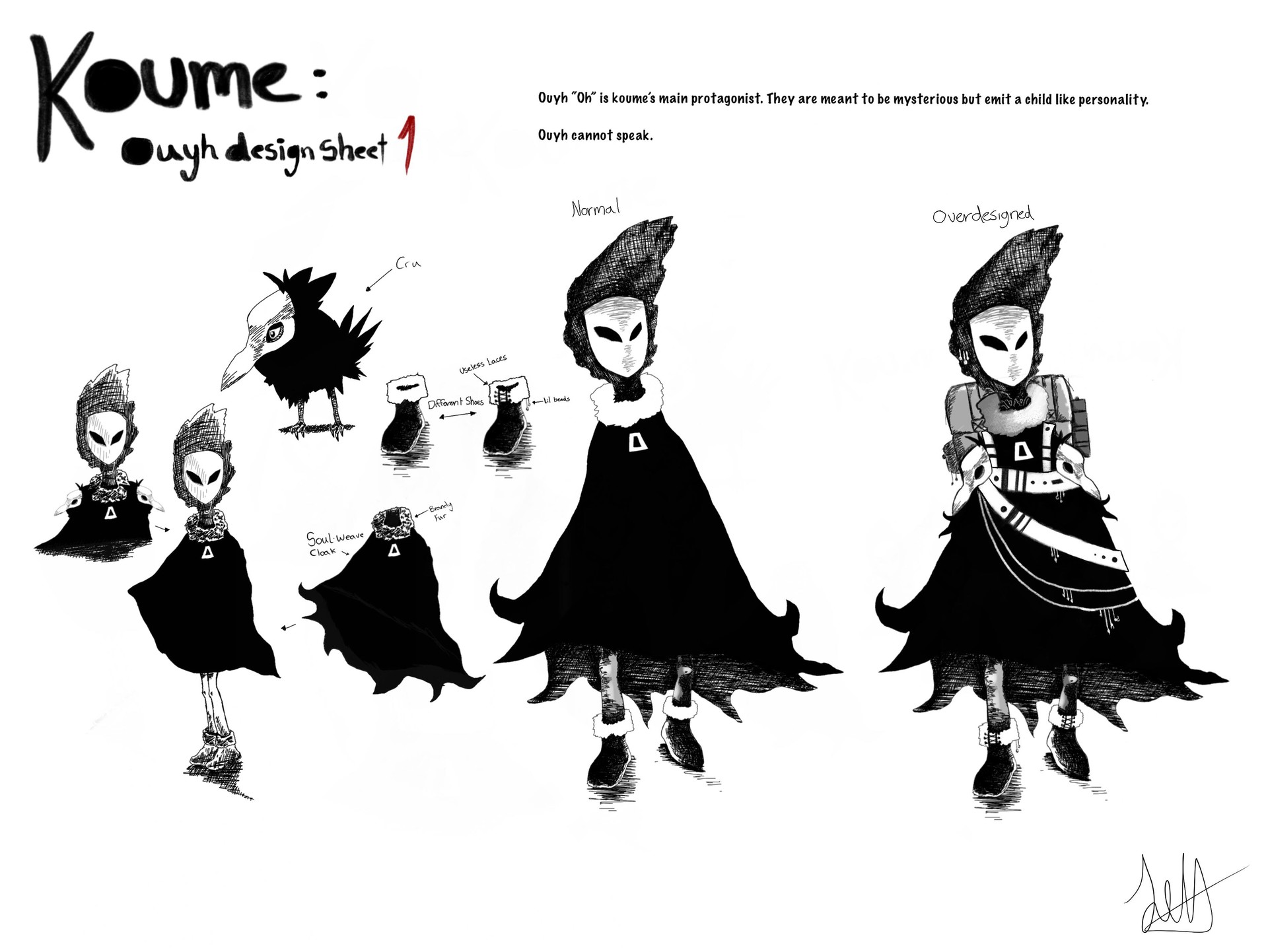 ArtStation - Ouyh concept sheet 1