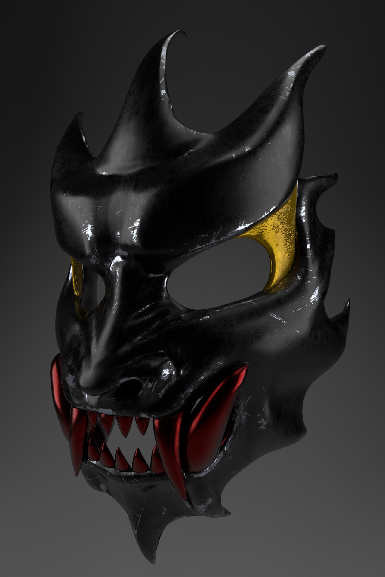 ArtStation - Oni Mask