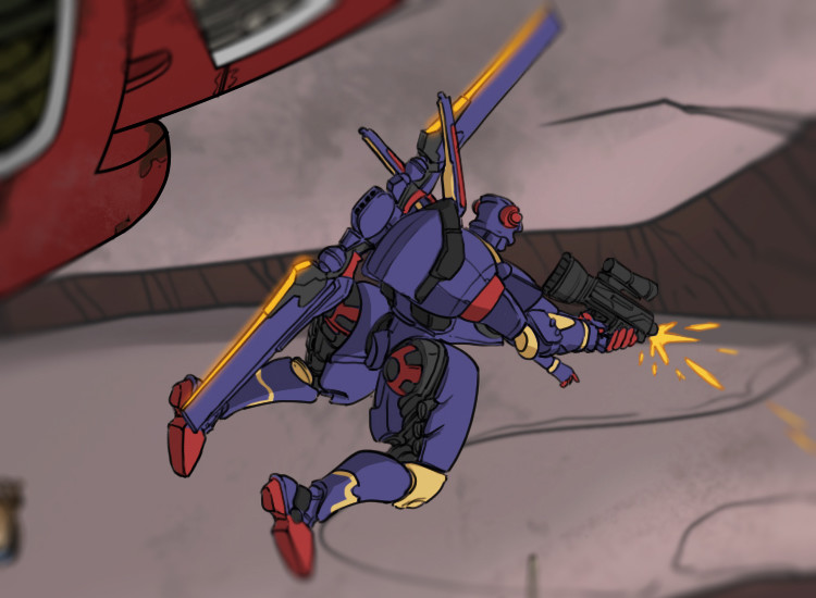 Egor Klyuchnyk - Ultimate space battle - character poster