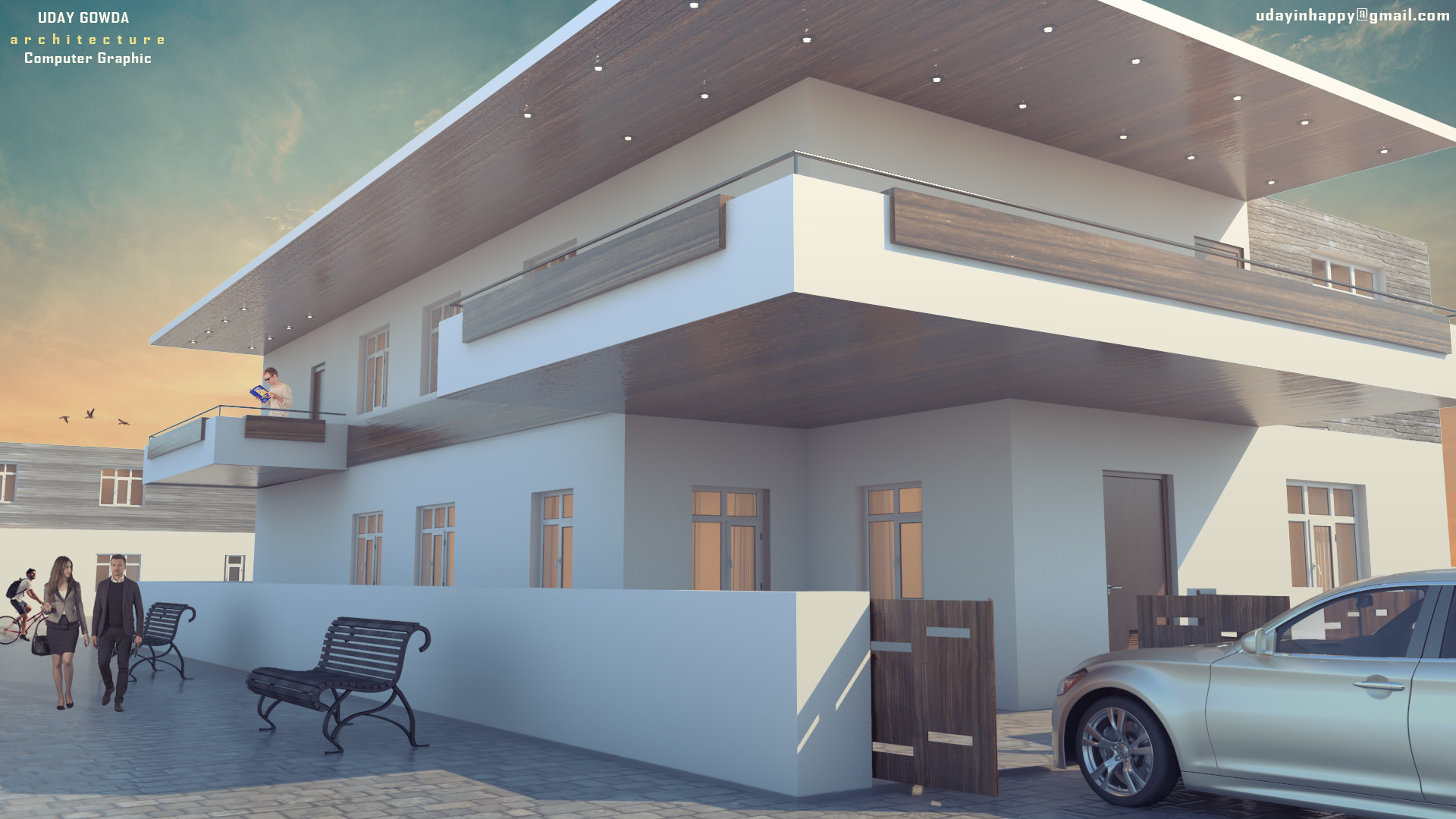 ArtStation - EXTERIOR by UDAY GOWDA