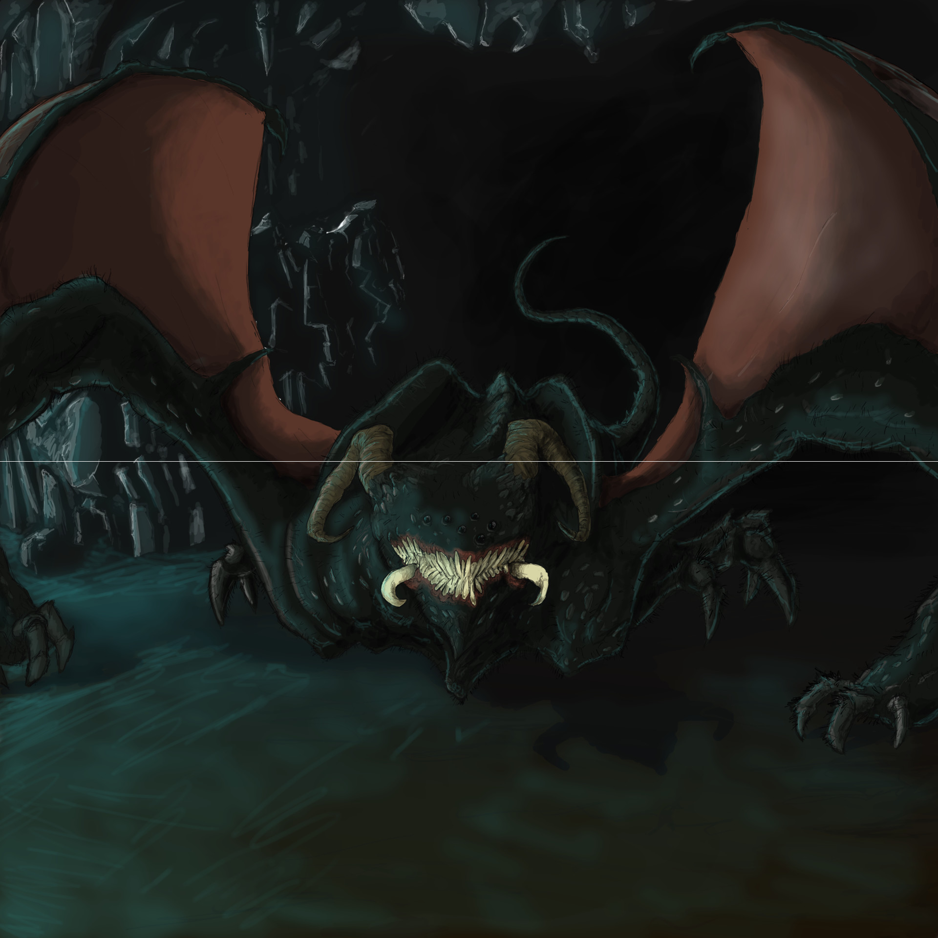 ArtStation - Spider dragon