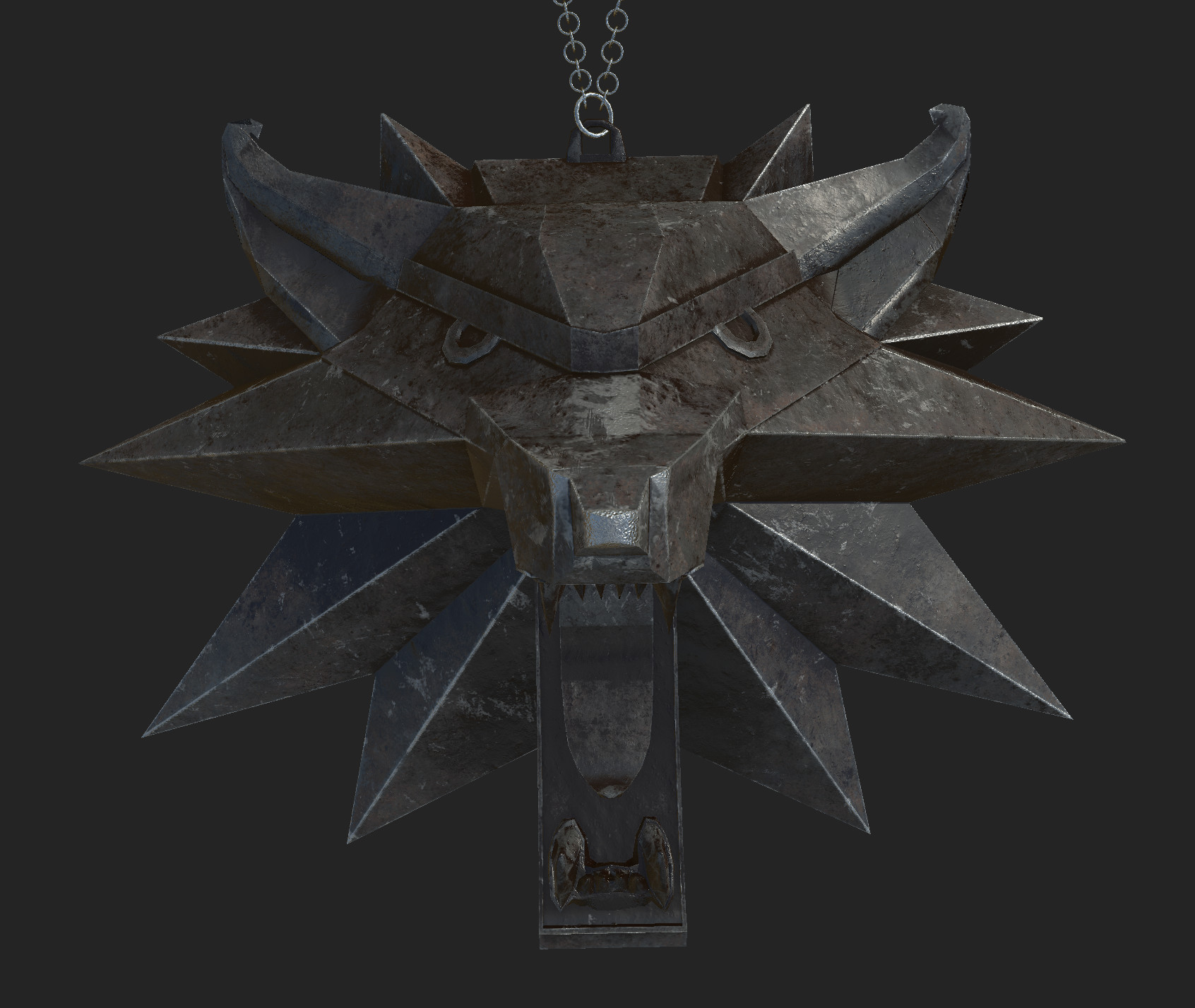 ArtStation - Witcher Medallion