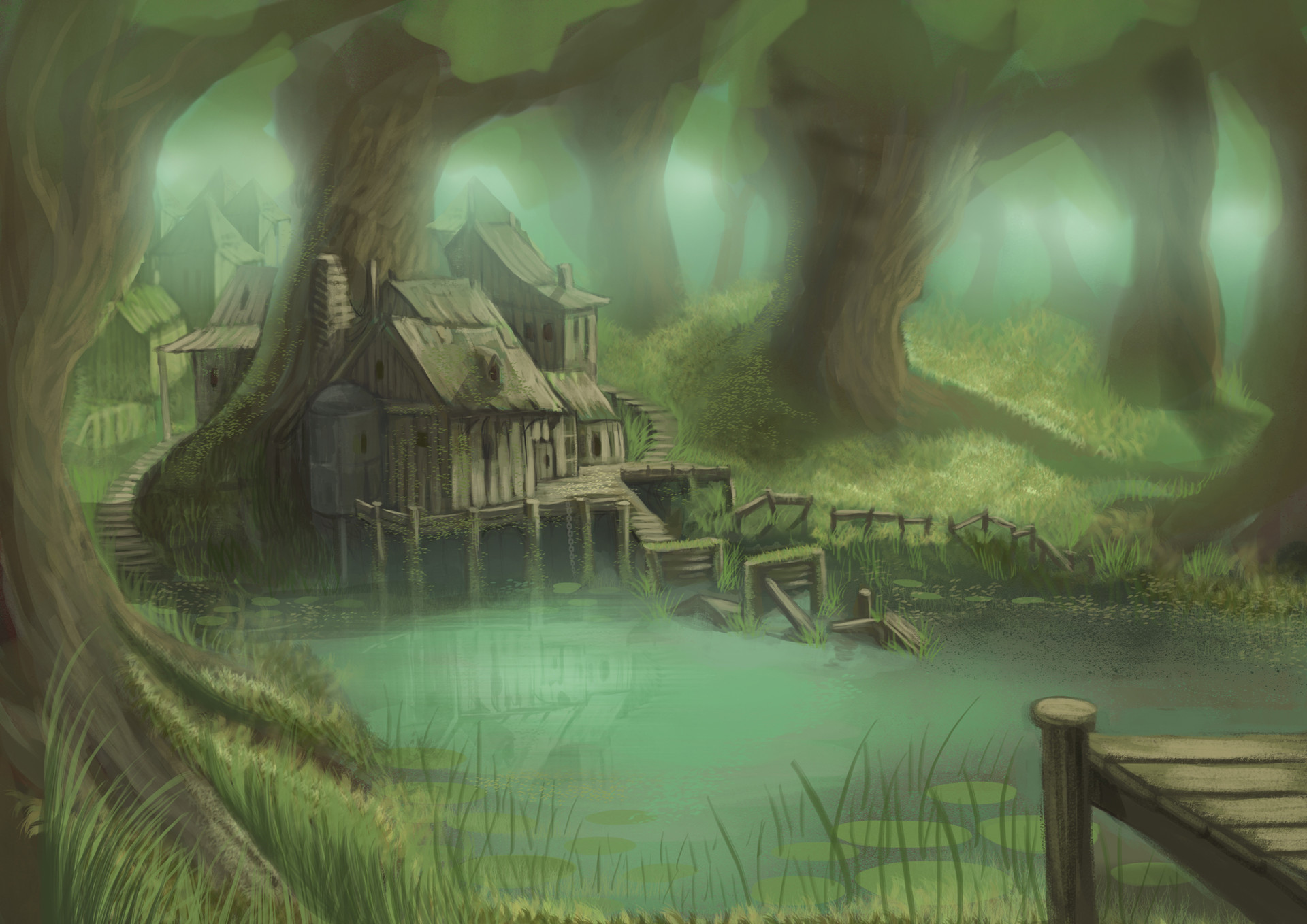 ArtStation - The forest