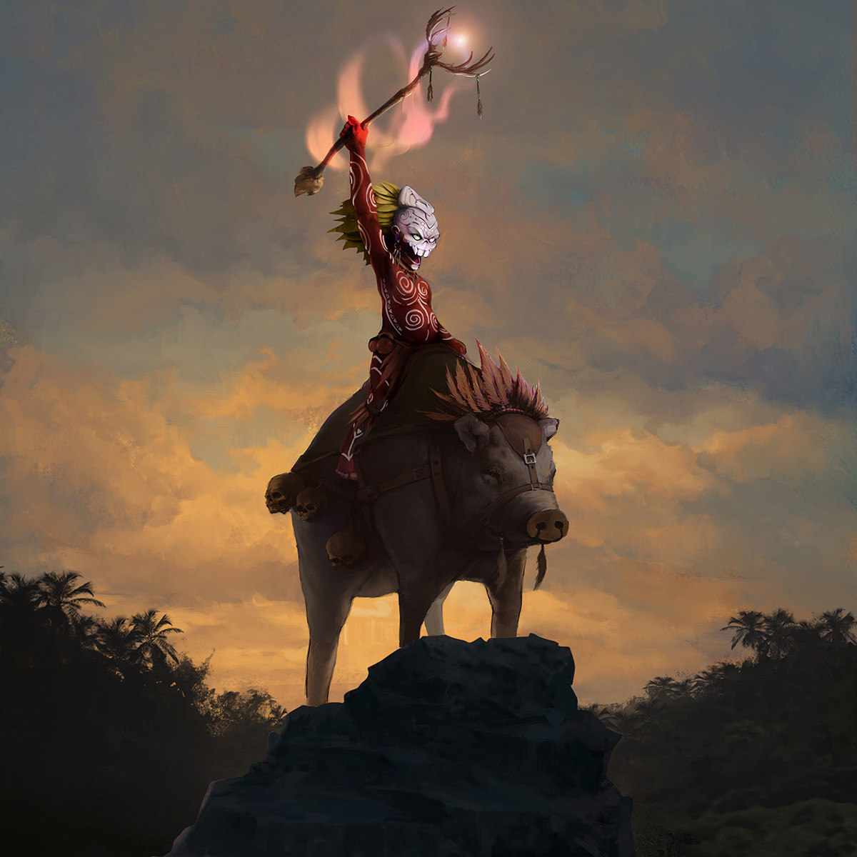 ArtStation - Azorian Kings: Clash of Cards game card #20