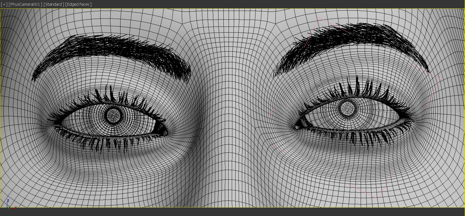 Simon Barrett - Eye Region Close-Up