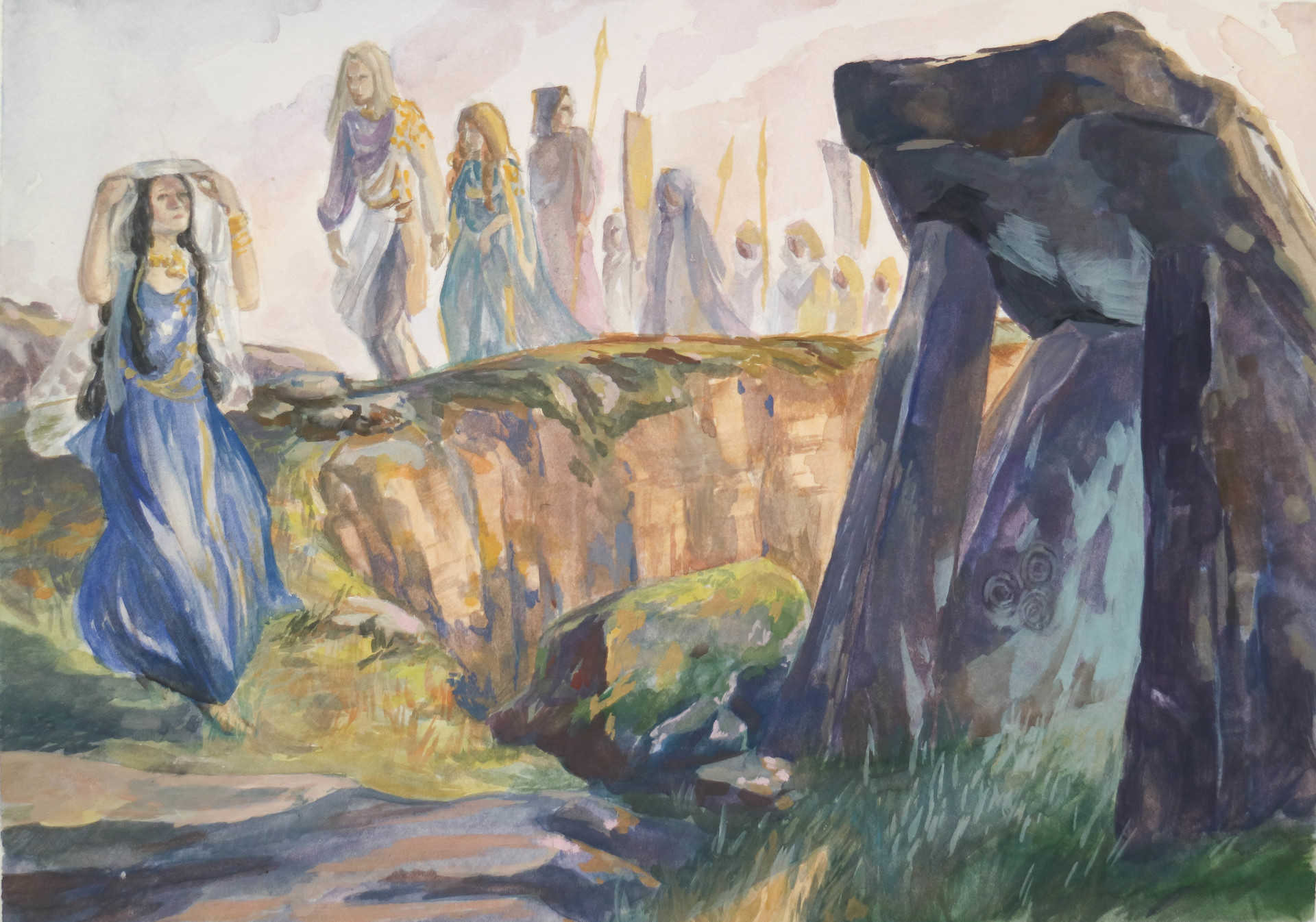 ArtStation - Irish Myths and Legends Series