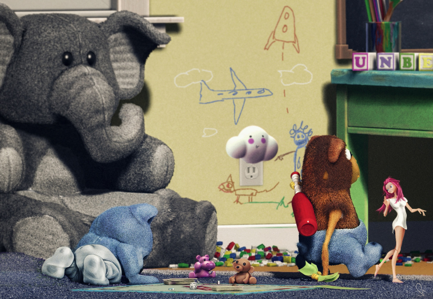 Simon Fisher - @simonfisherfx - Pantsed - Plush Thug Life - Visdev