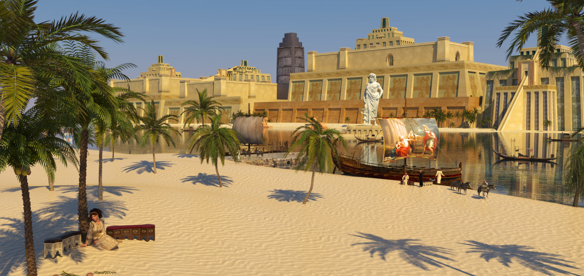 ArtStation - BIBLICAL-CITY-OF-NIMRUD-2