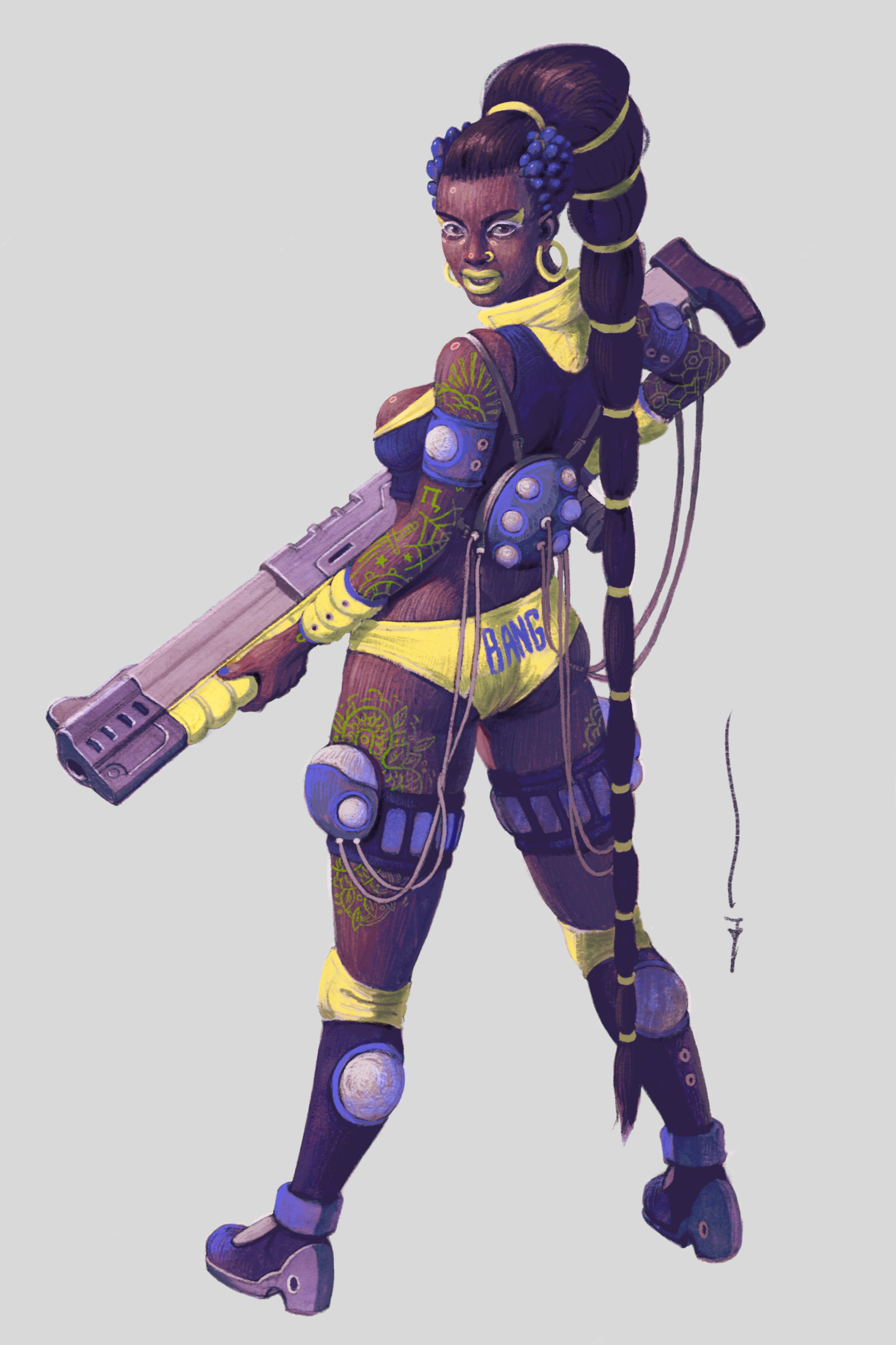 ArtStation - Acid riflegirl
