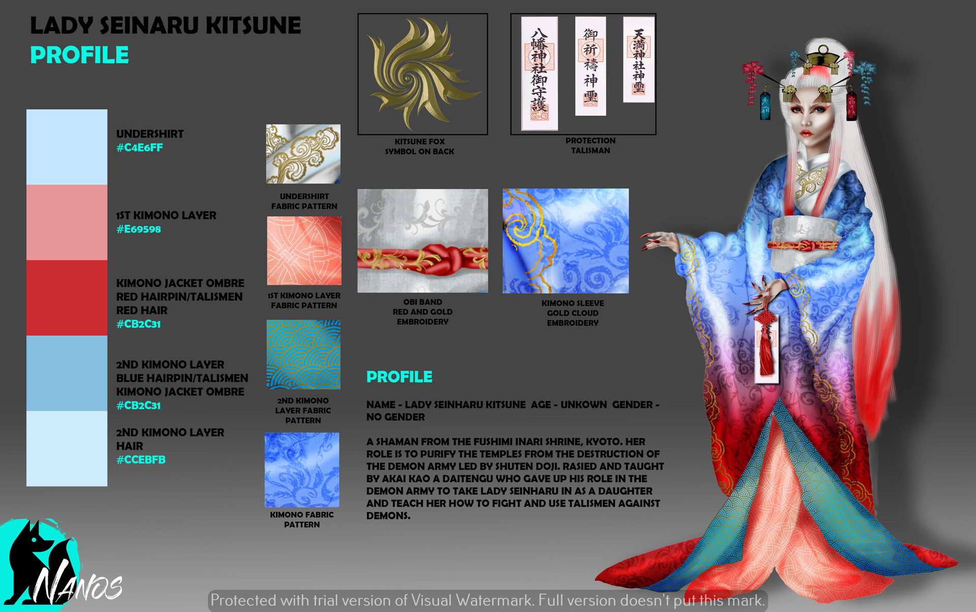 ArtStation - Lady Seinharu Kitsune - Enigma