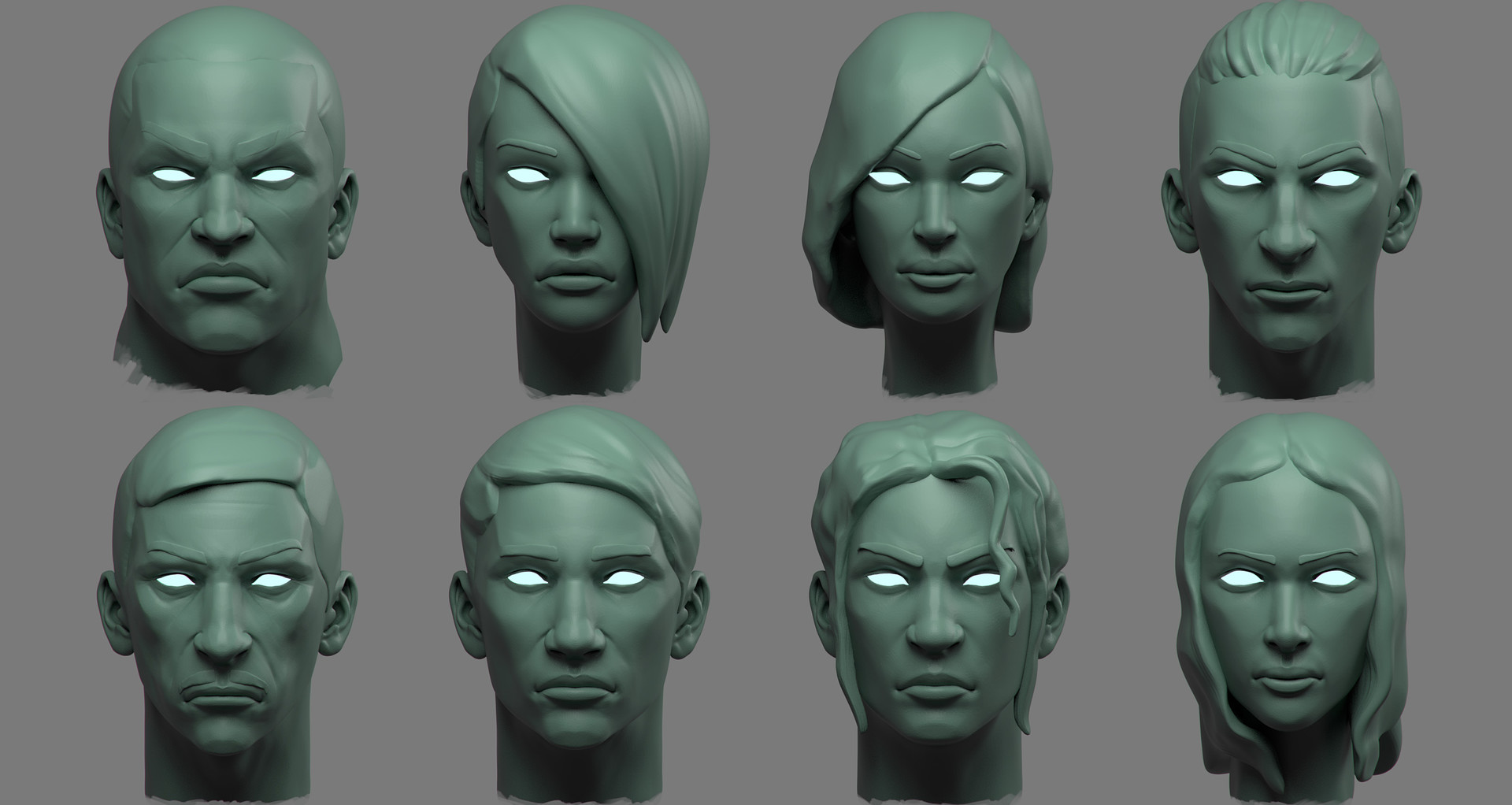 ArtStation - Head sketch