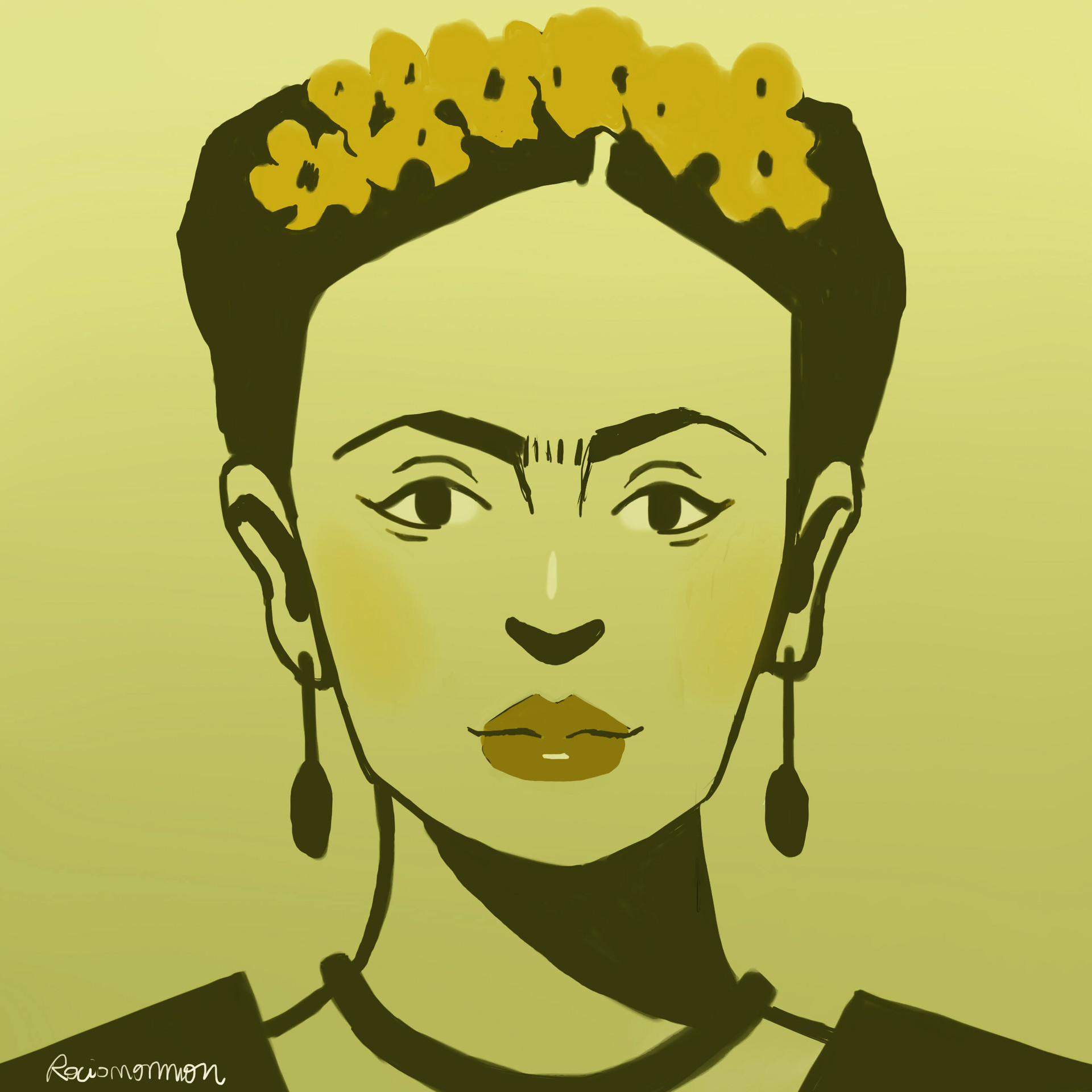 Rocío Montero Montes - The LGTB flag