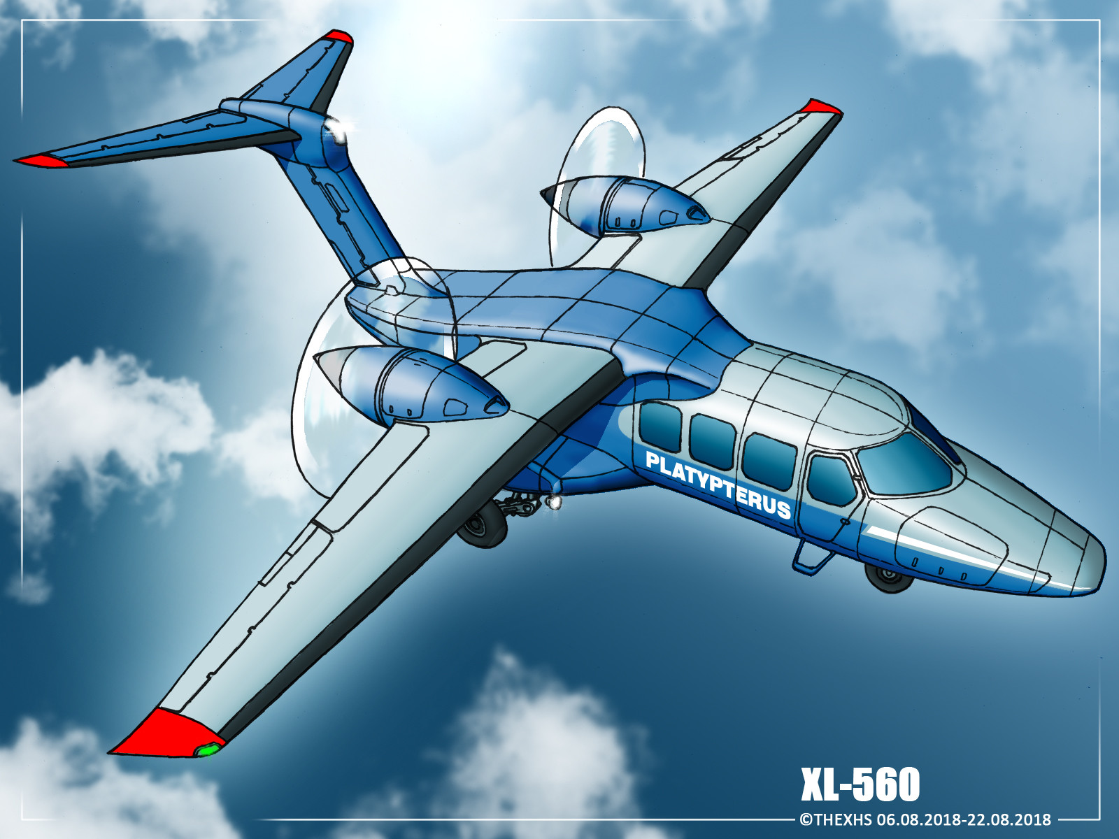 ArtStation - XL-560 Platypterus