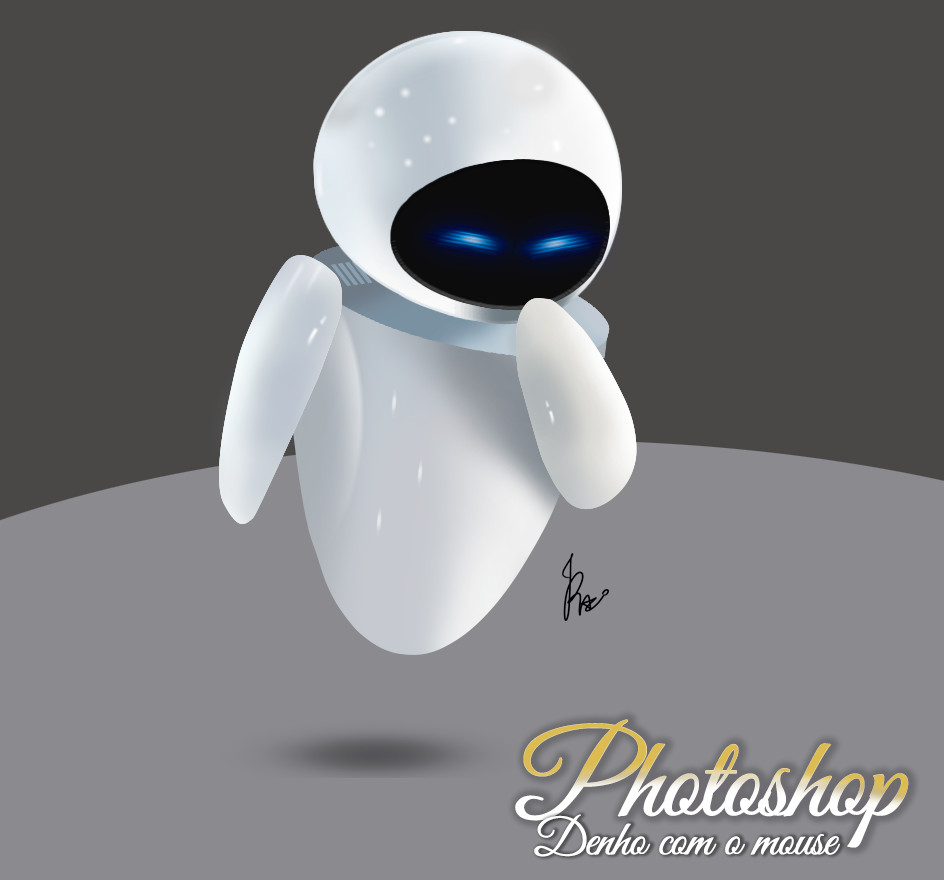 ArtStation - Eva com referencia