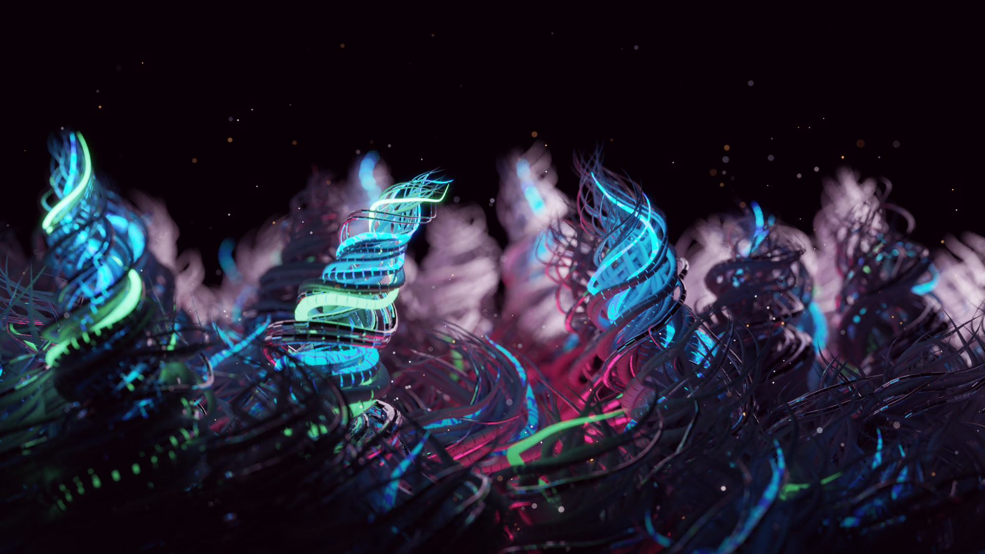 ArtStation - Particles Experimentation