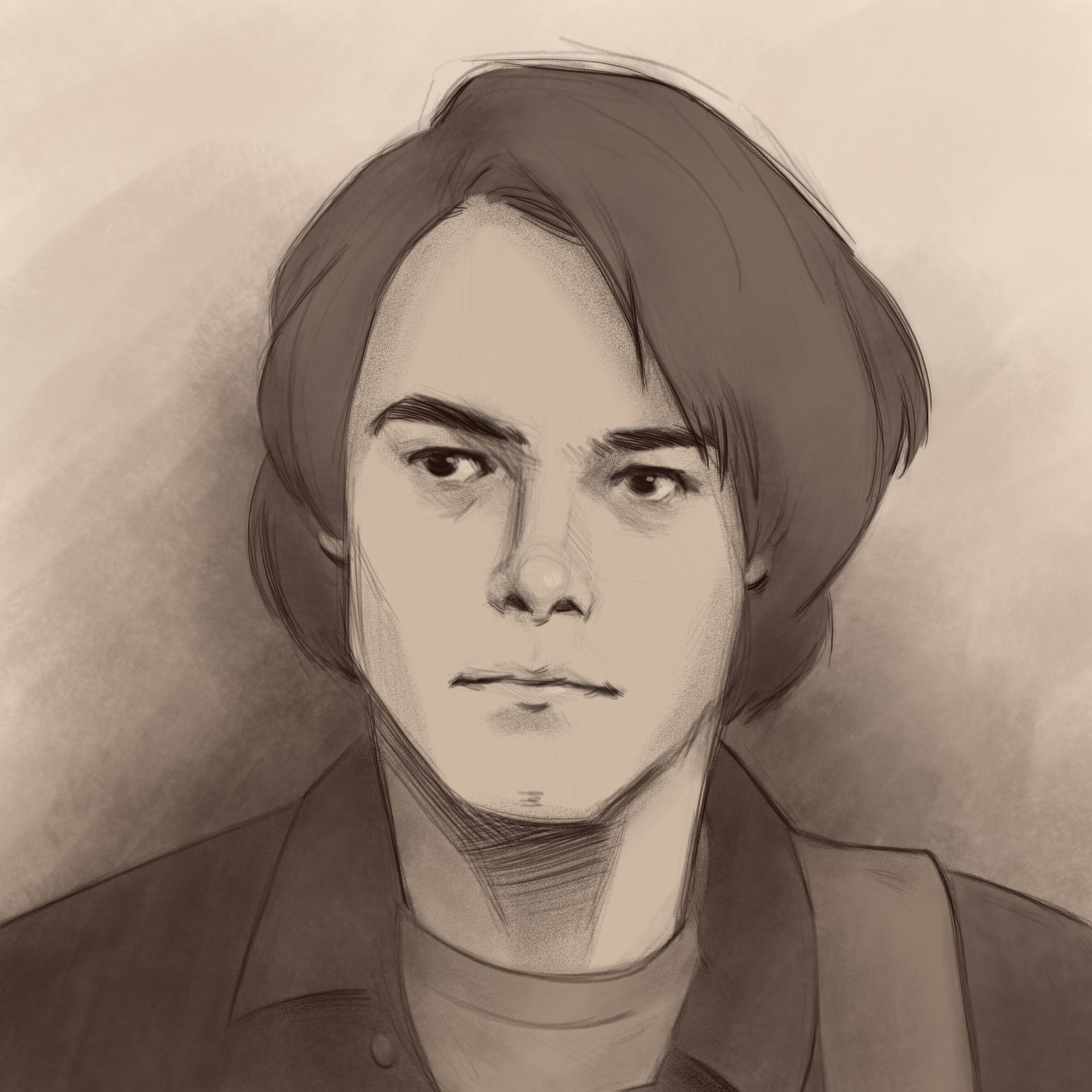 ArtStation - jonathan byers | stranger things
