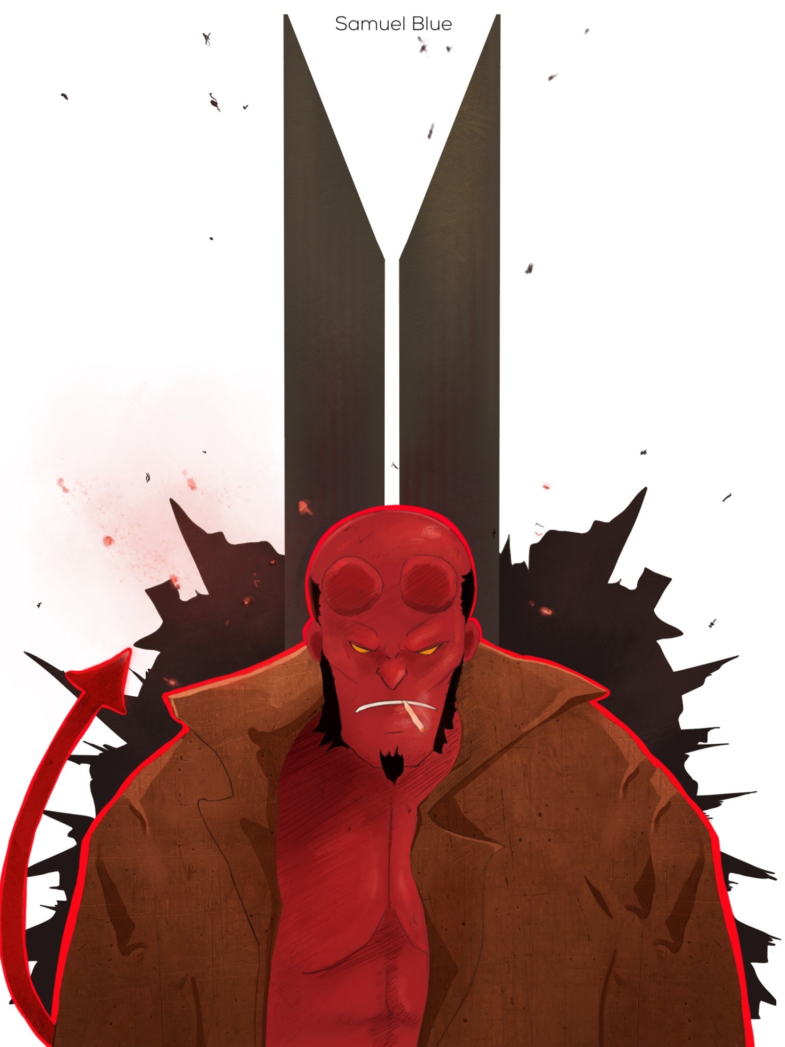 ArtStation - Hellboy