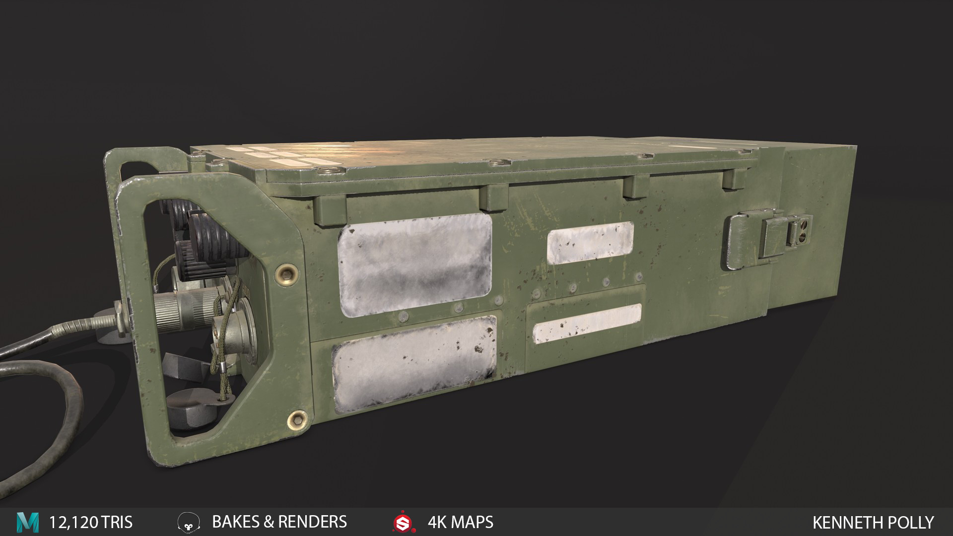 Kenneth Polly - KY-57 Encryptor with Fill box