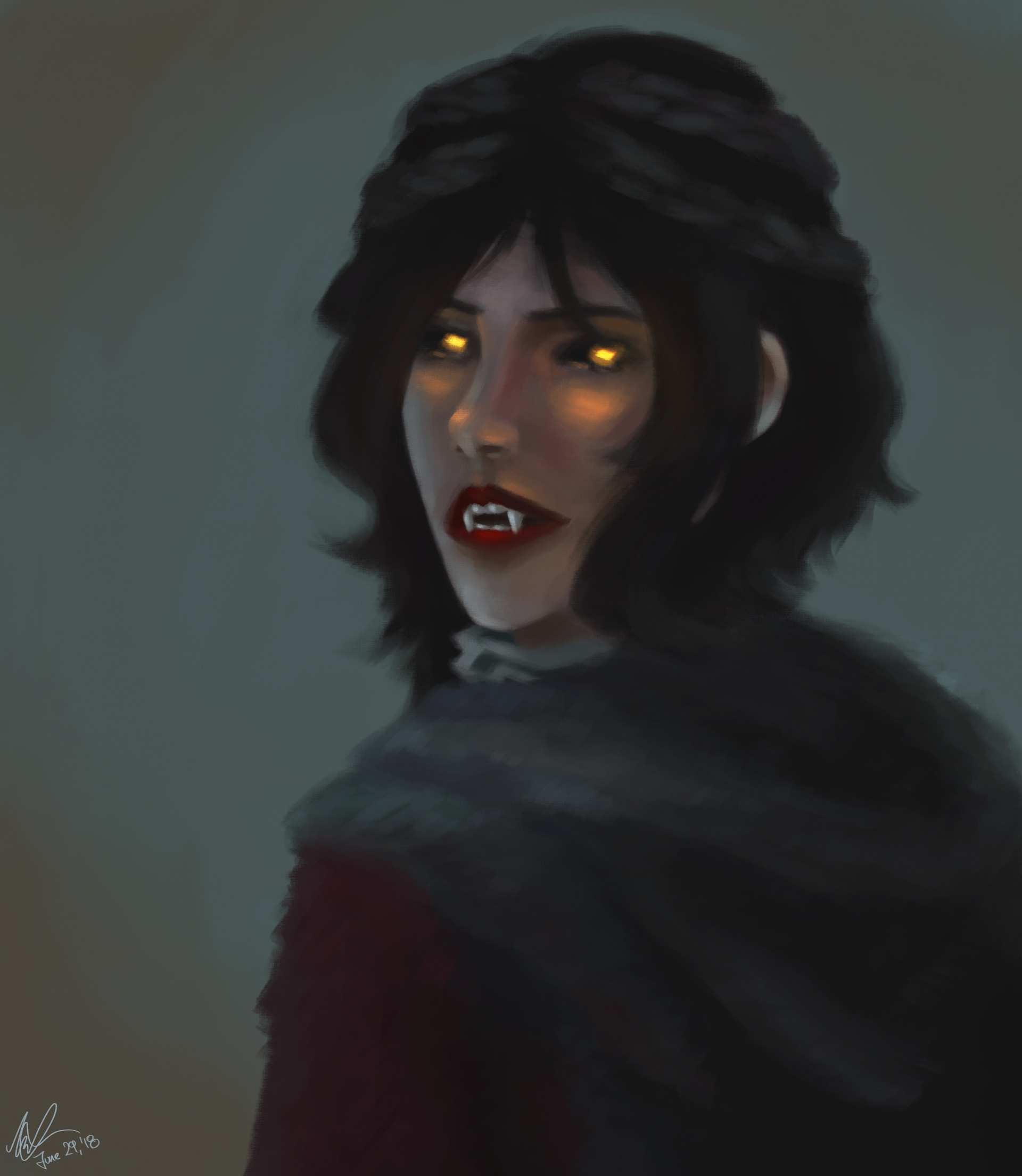 Artstation Serana Volkihar