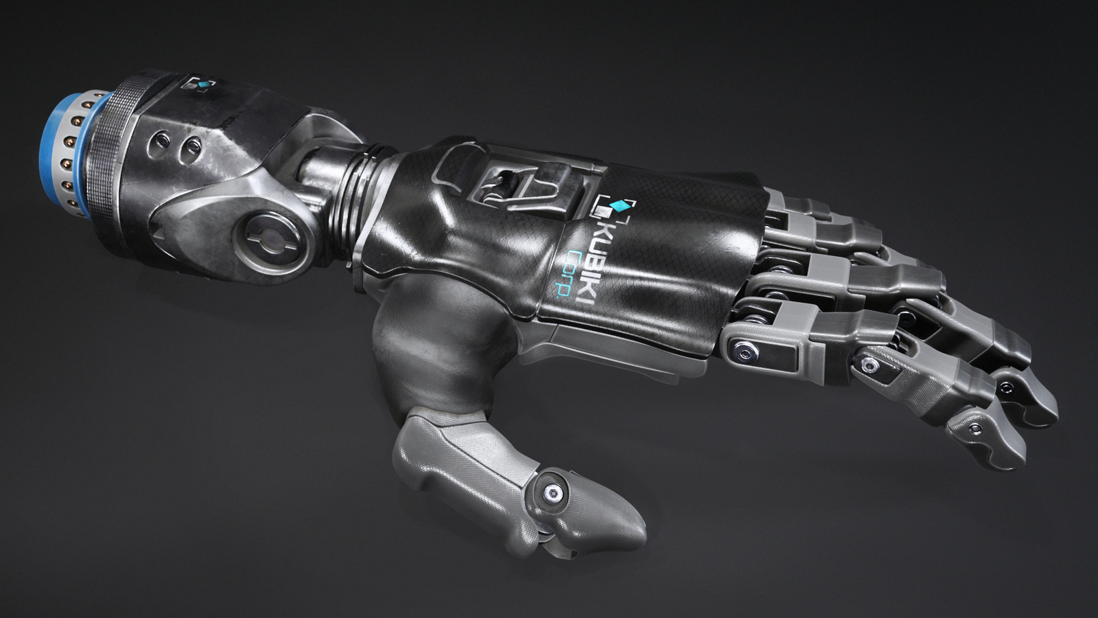 Gregory Trusov - Robotic hand high-poly