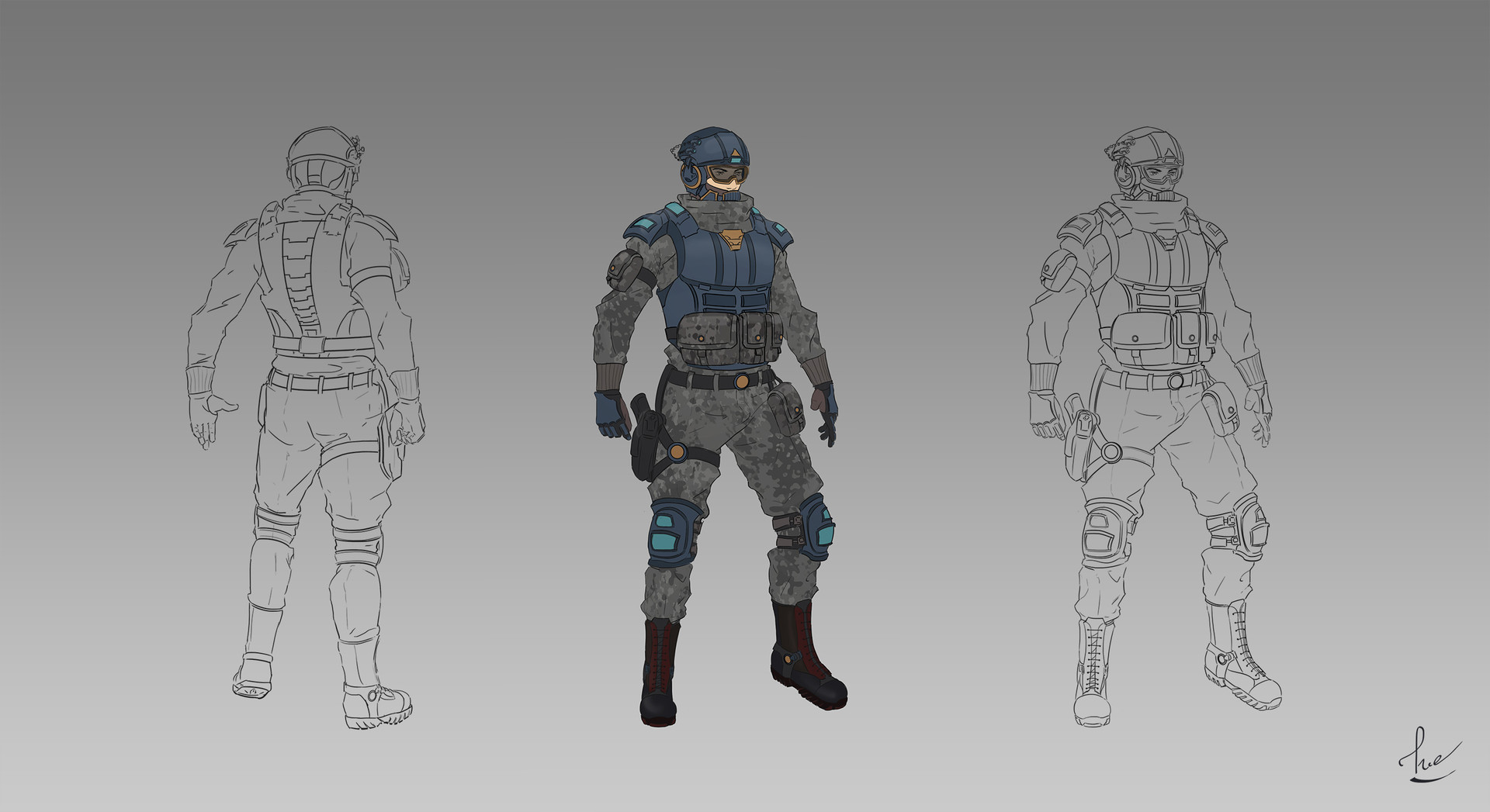 ArtStation - Soldier and lootbox design