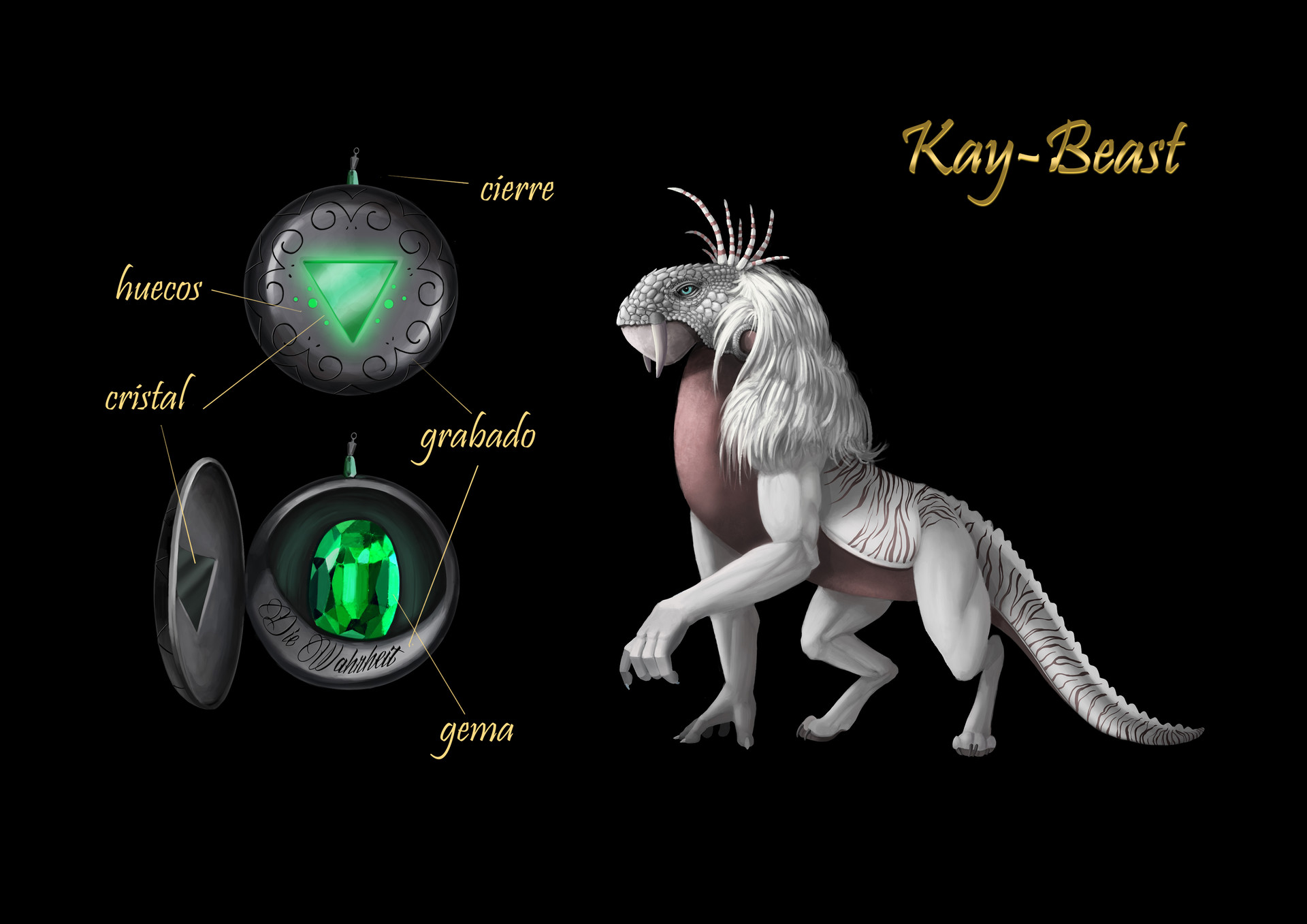 ArtStation - Kay Beast Concept