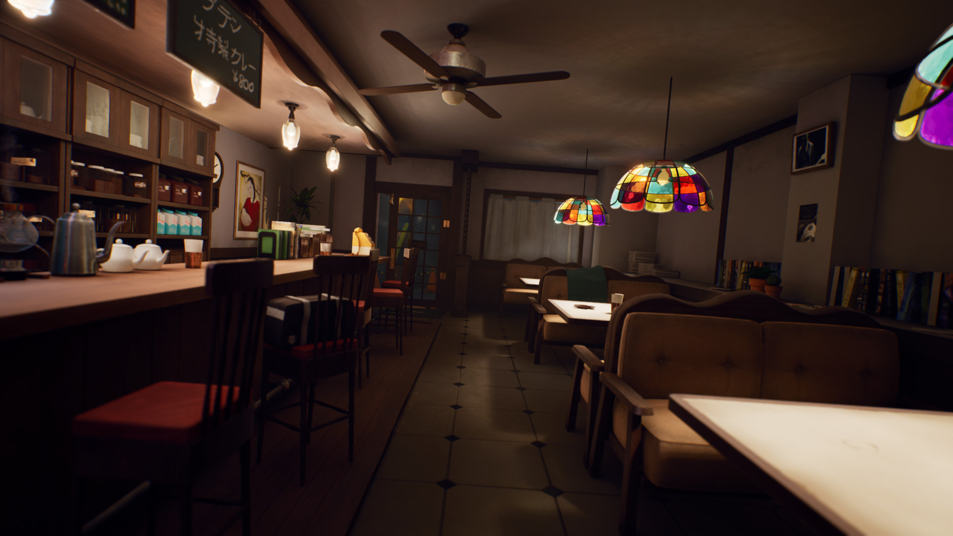 Lucas Papini - Cafe Leblanc - Persona 5 - UE4