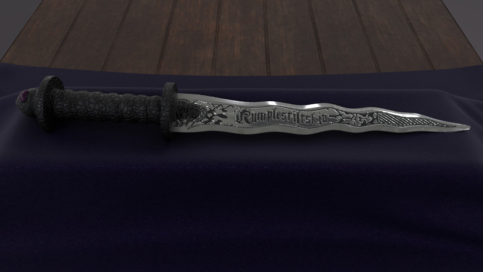 ArtStation - The Dark One Dagger