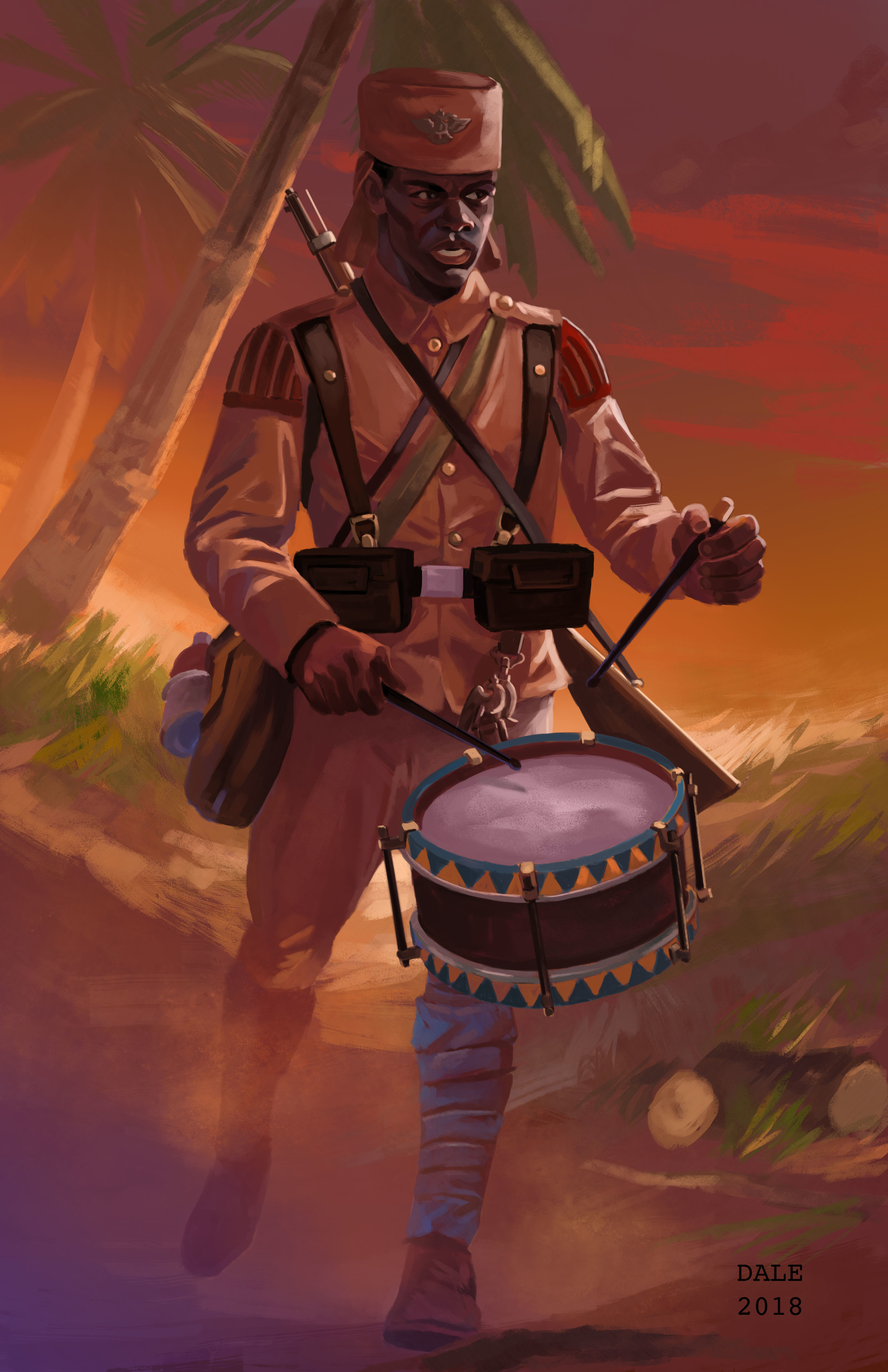 ArtStation - WWI Era Askari Spielmann