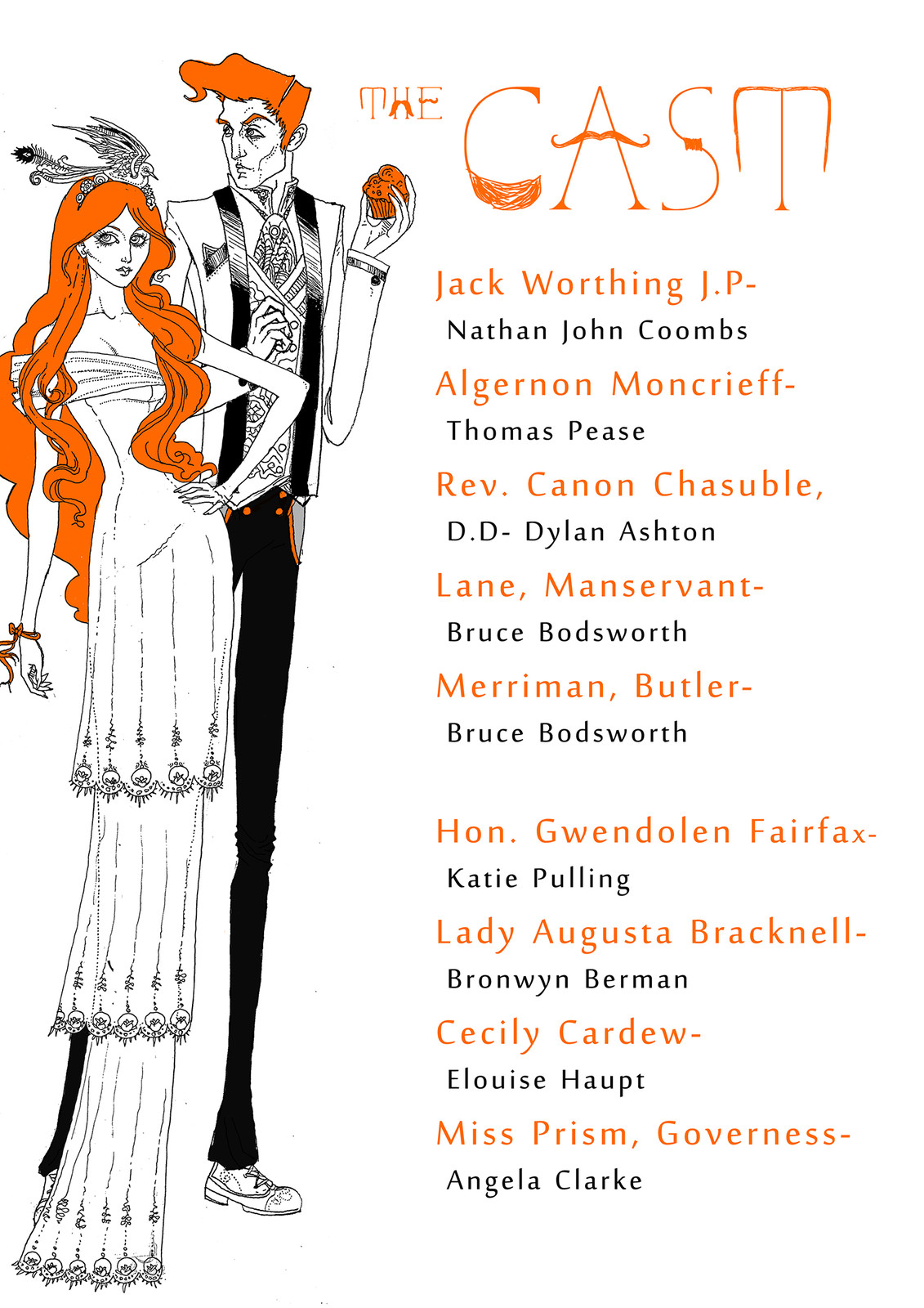 Thomas Pease - The Importance Of being Earnest Promotional Ephemera