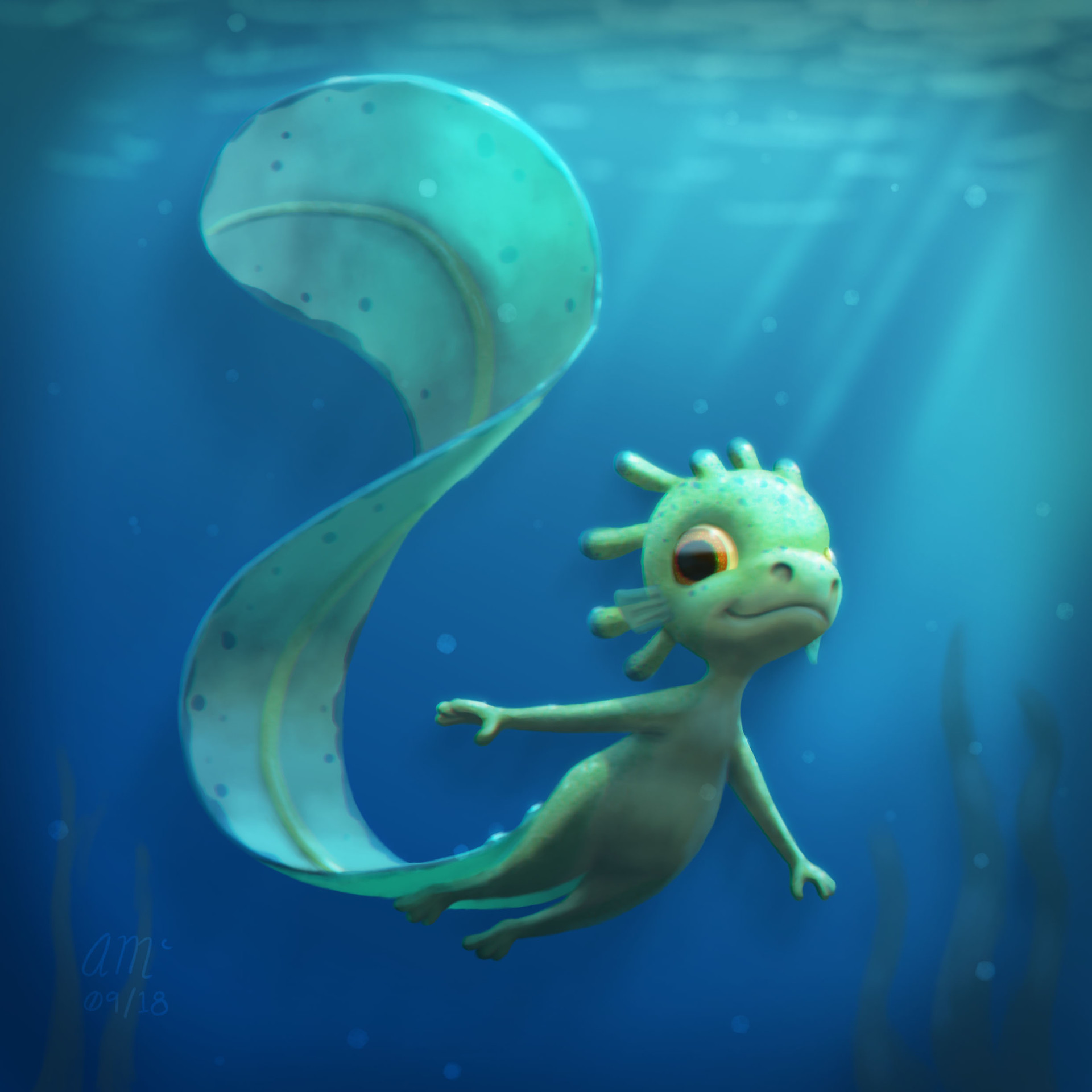 ArtStation - Sea Dragon