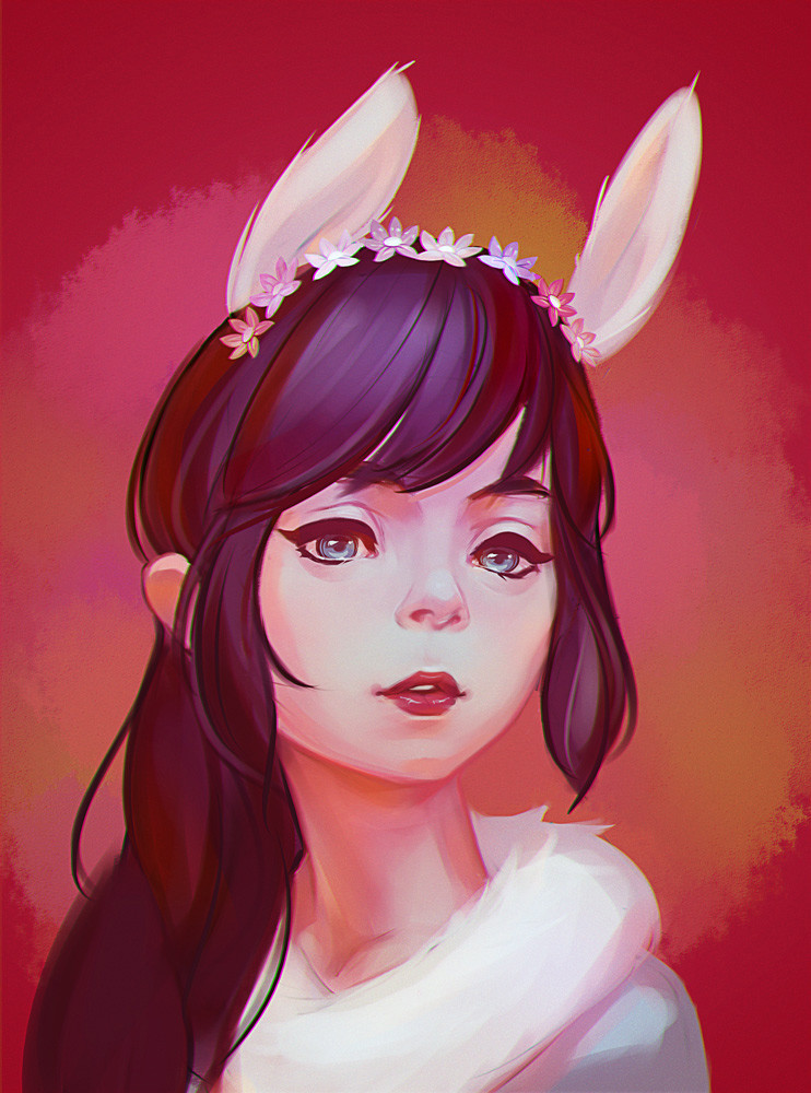 ArtStation - Cutie portrait