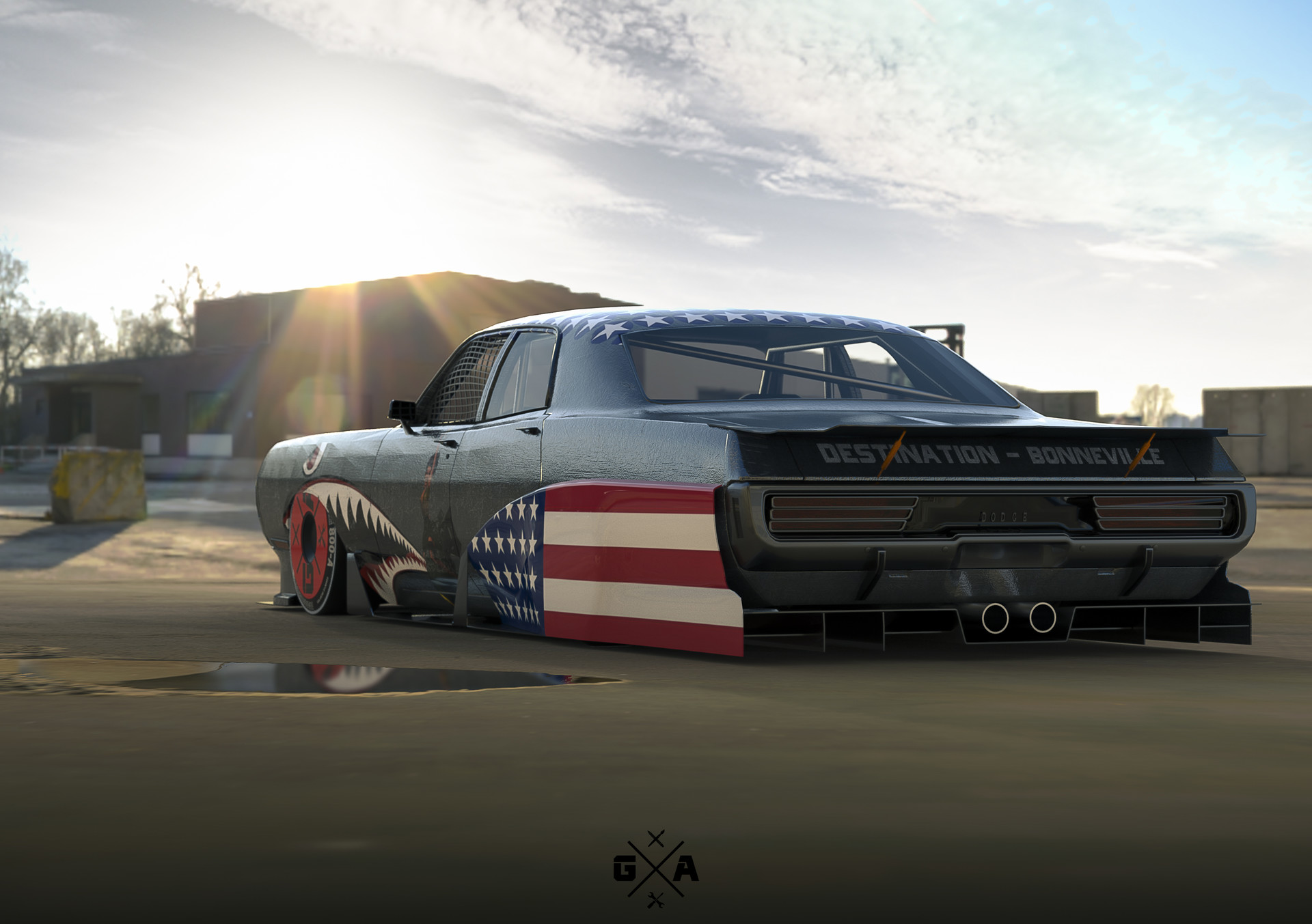 ArtStation - Dodge Polar (Destination - Bonneville)