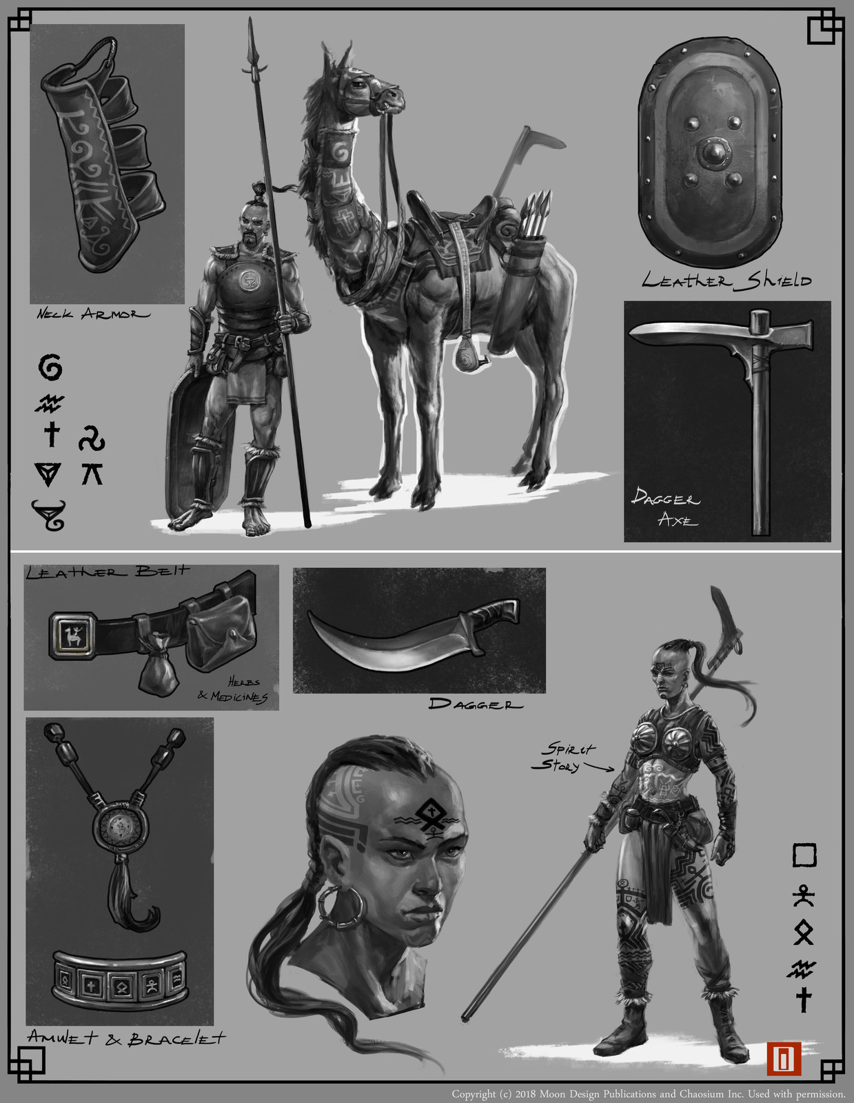 Roman Kisyov - NsØ - Glorantha - Cultural Sketches