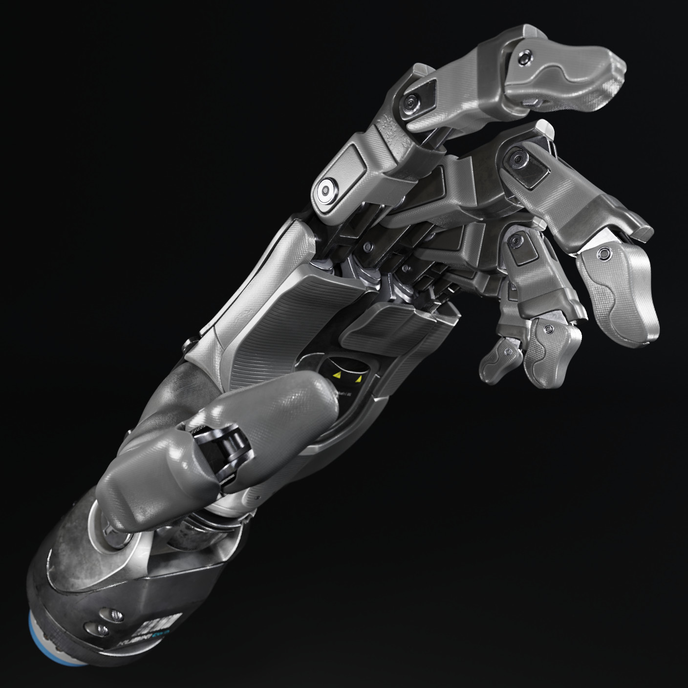 Gregory Trusov - Robotic hand high-poly