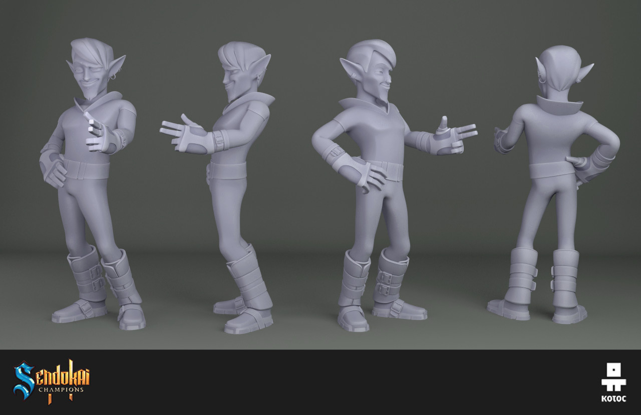 ArtStation - Sendokai Characters