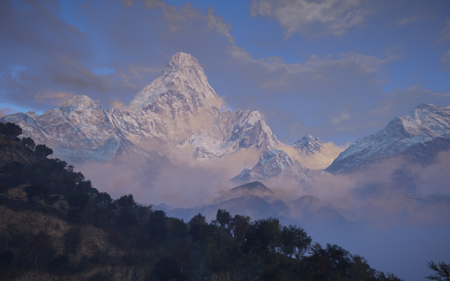 ArtStation - Far Cry 4 - Backdrop Mountains